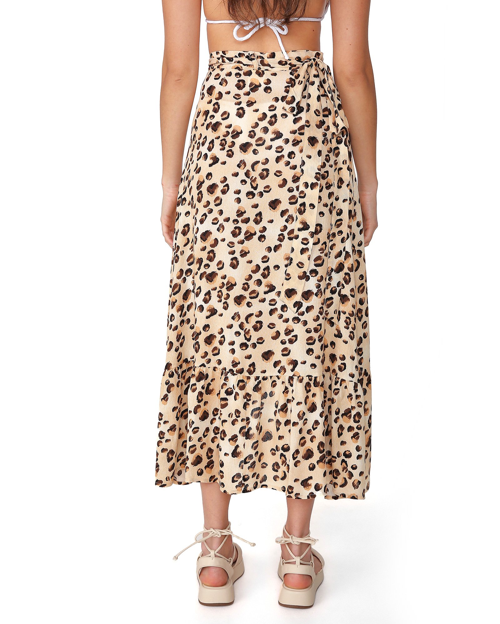 Riachuelo | Canga Animal Print Onça Bege Dript by Riachuelo