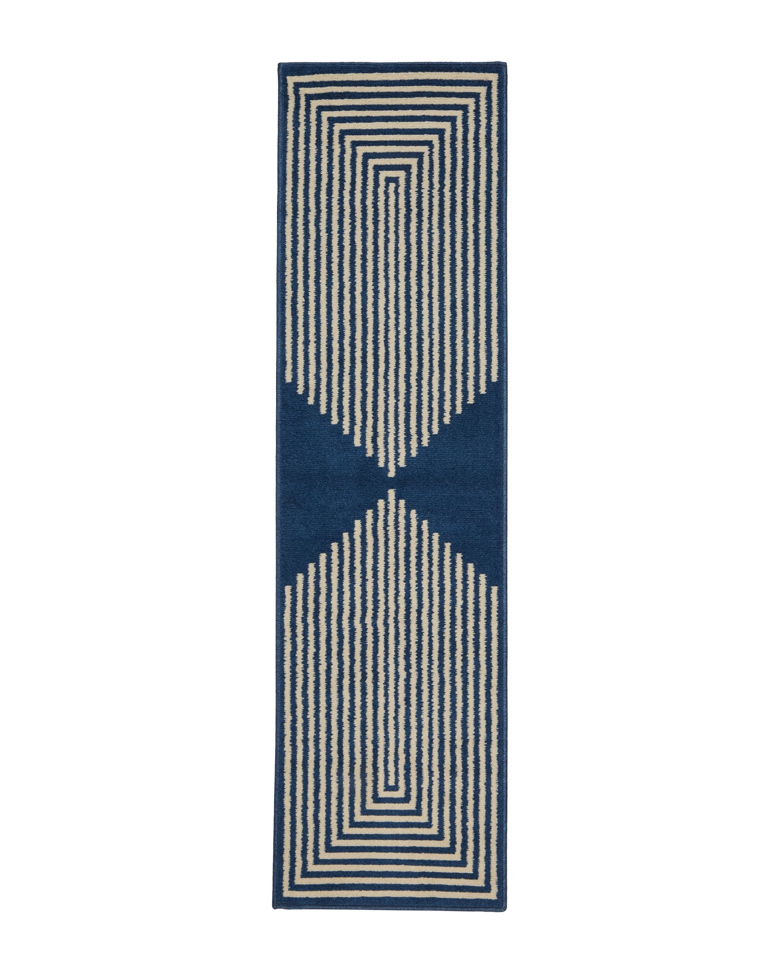 Riachuelo | Tapete Passadeira New Velvet Atena Azul 50x180cm Casa Riachuelo