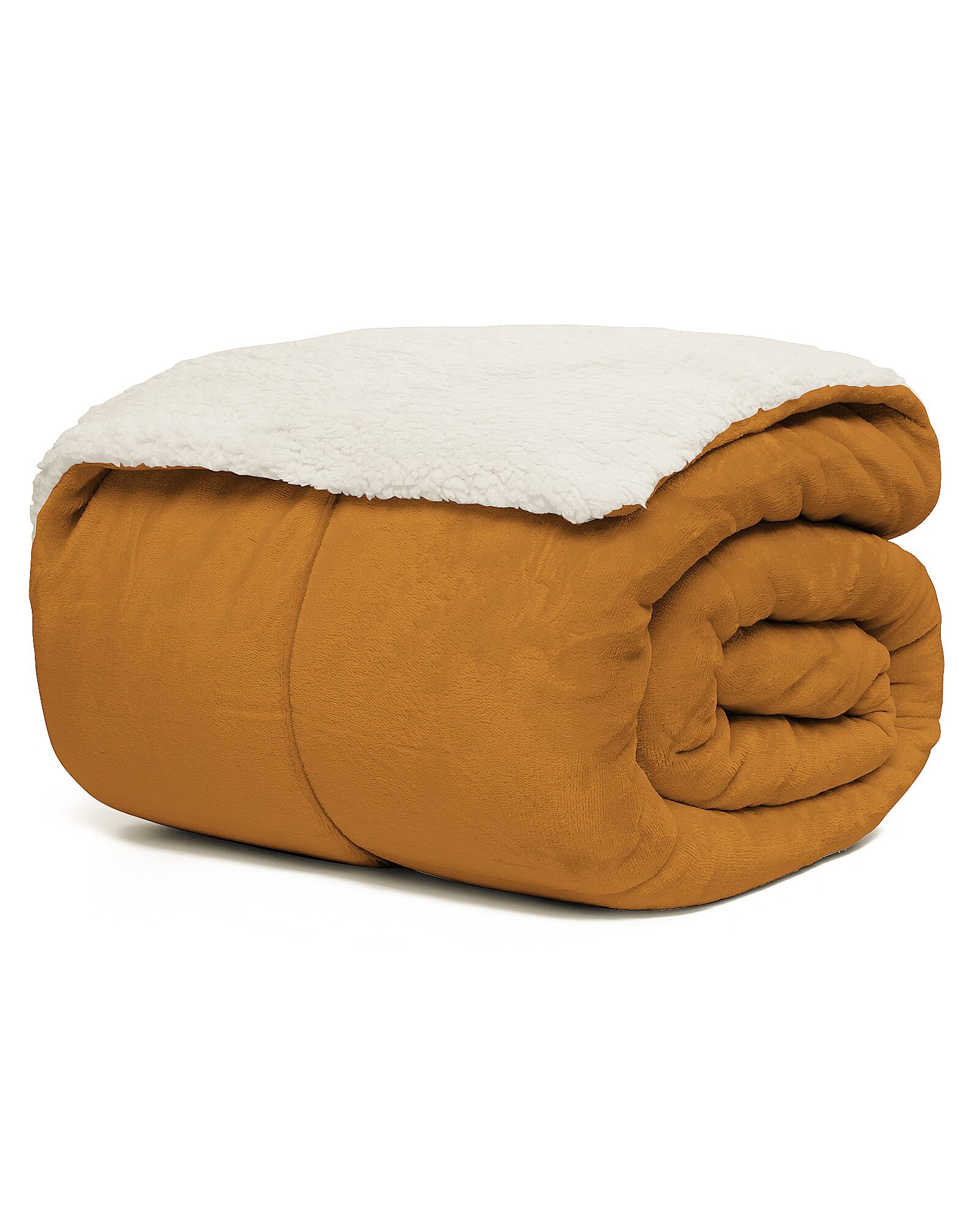 Riachuelo | Edredom Queen Sherpa Marrom Camelo Casa Riachuelo