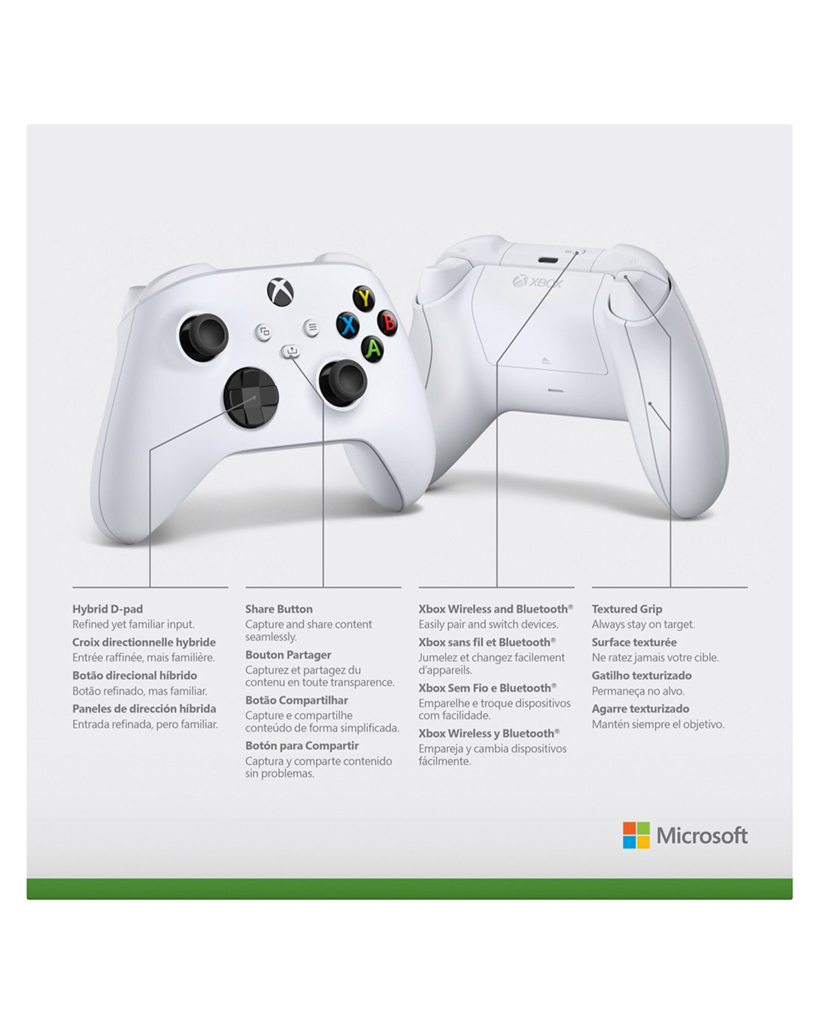 Riachuelo | Controle sem Fio Xbox Robot White Branco