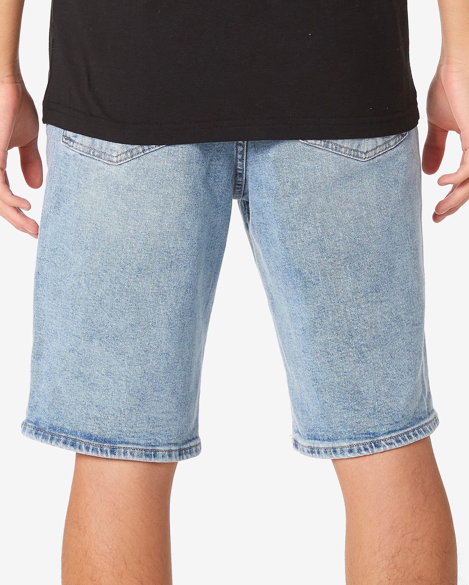 Riachuelo | Bermuda Jeans Juvenil Destroyed Denim Claro Tam 10 a 16 ...