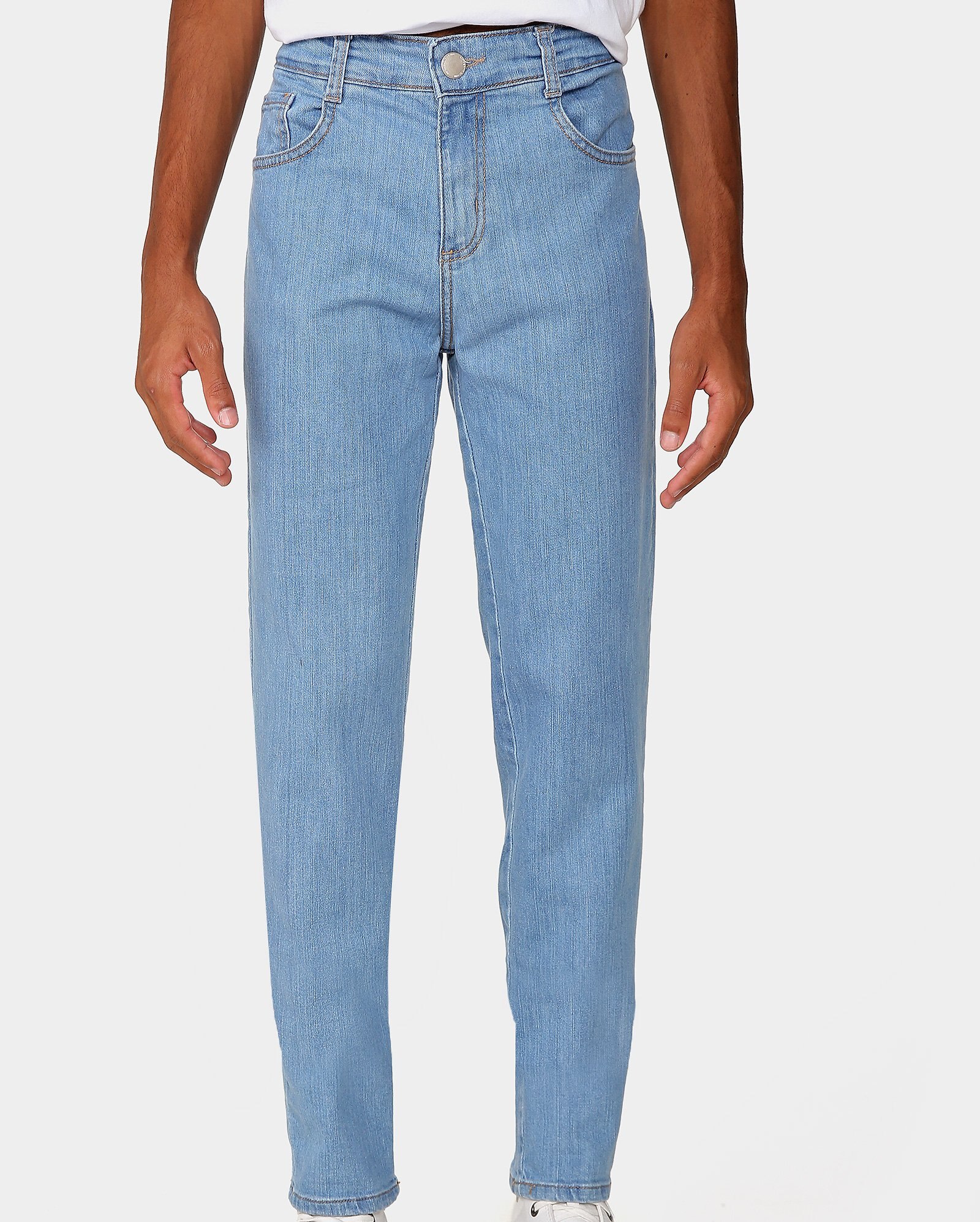 Riachuelo | Calça Jeans Juvenil Slim Estonada Denim Claro Tam 10 a 16 ...