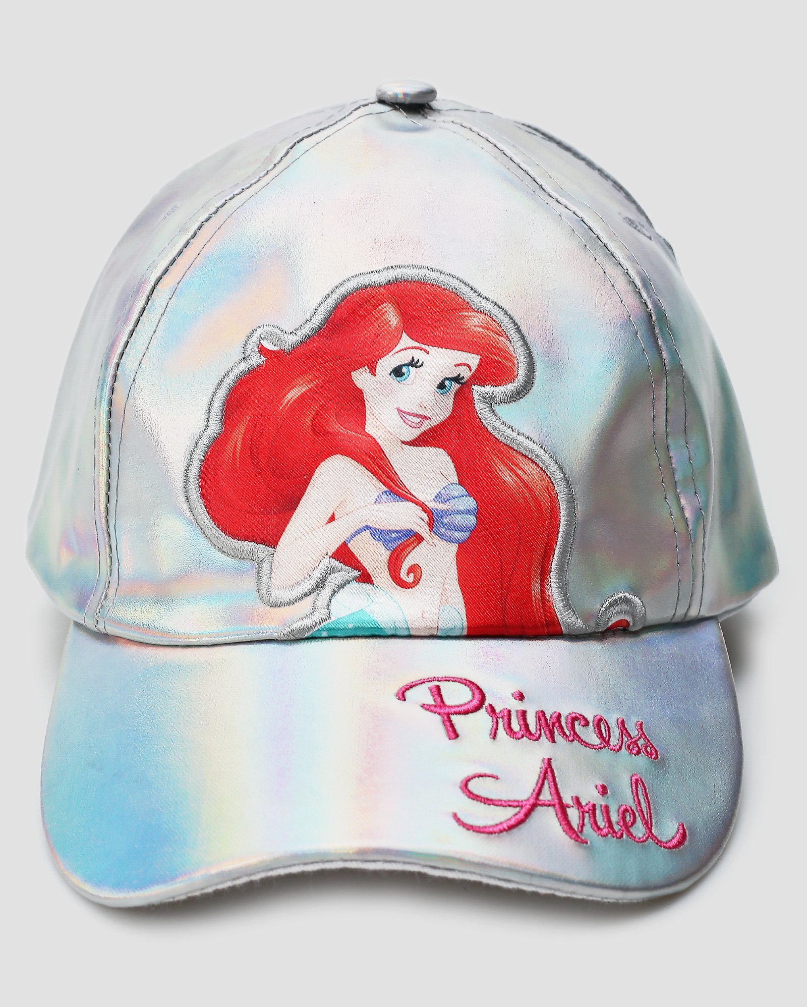 Riachuelo | Boné infantil metalizado Ariel prateado | Disney