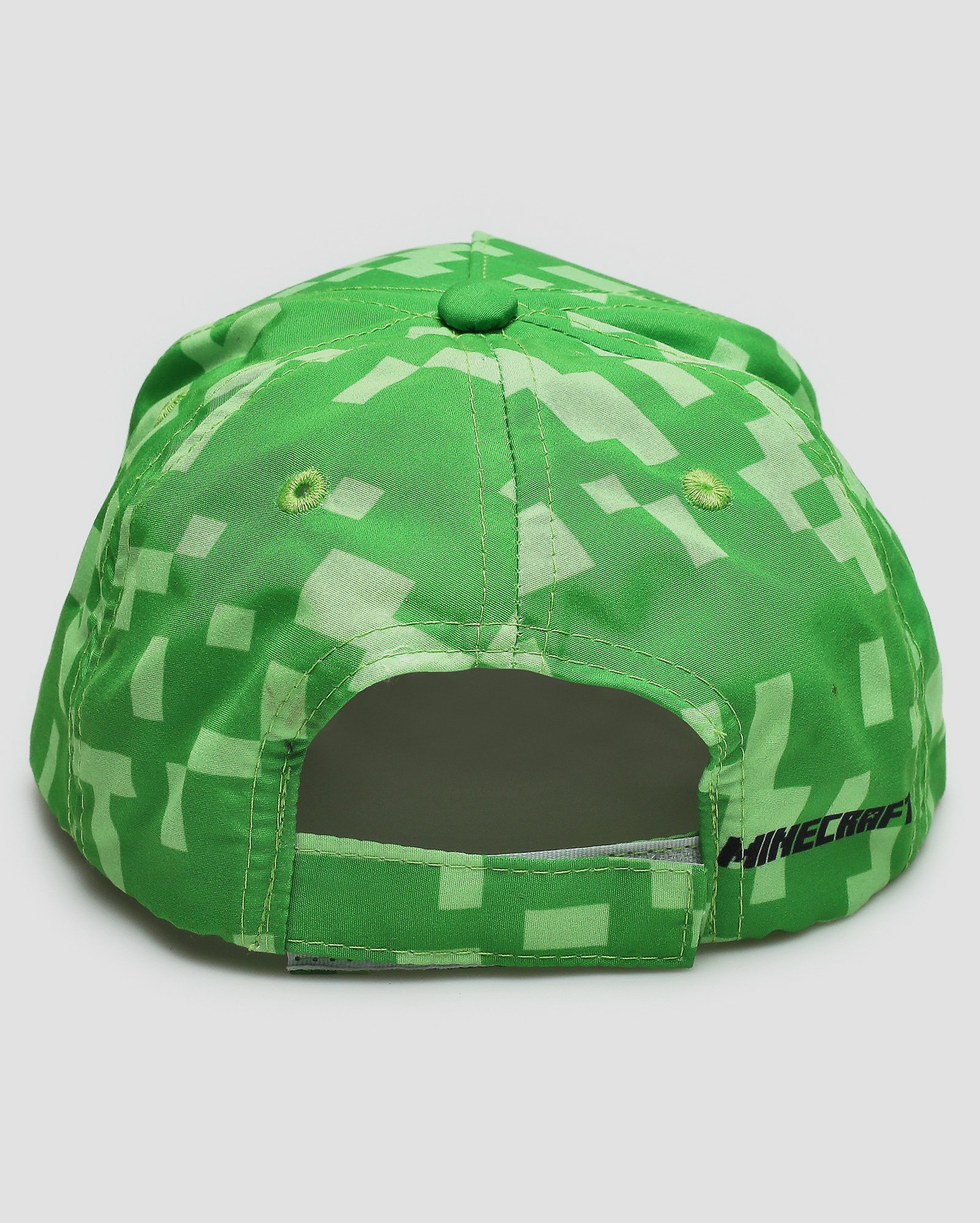 Riachuelo | Boné infantil Minecraft aba reta verde