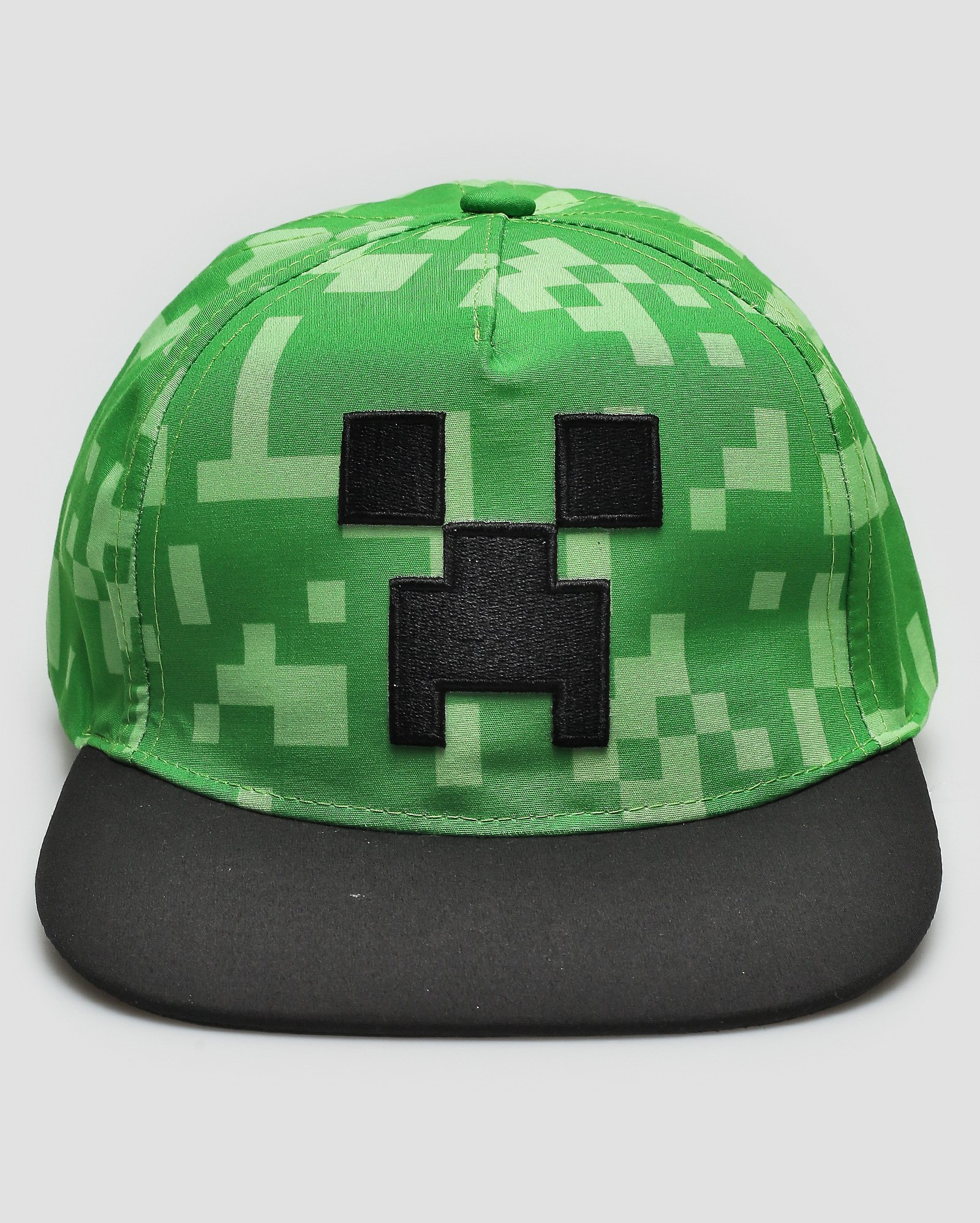 Riachuelo | Boné infantil Minecraft aba reta verde