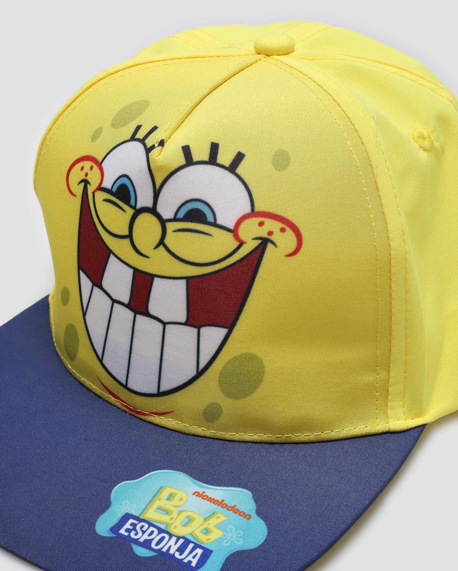 Riachuelo | Boné infantil Bob Esponja aba reta 4-10A amarelo | Nickelodeon