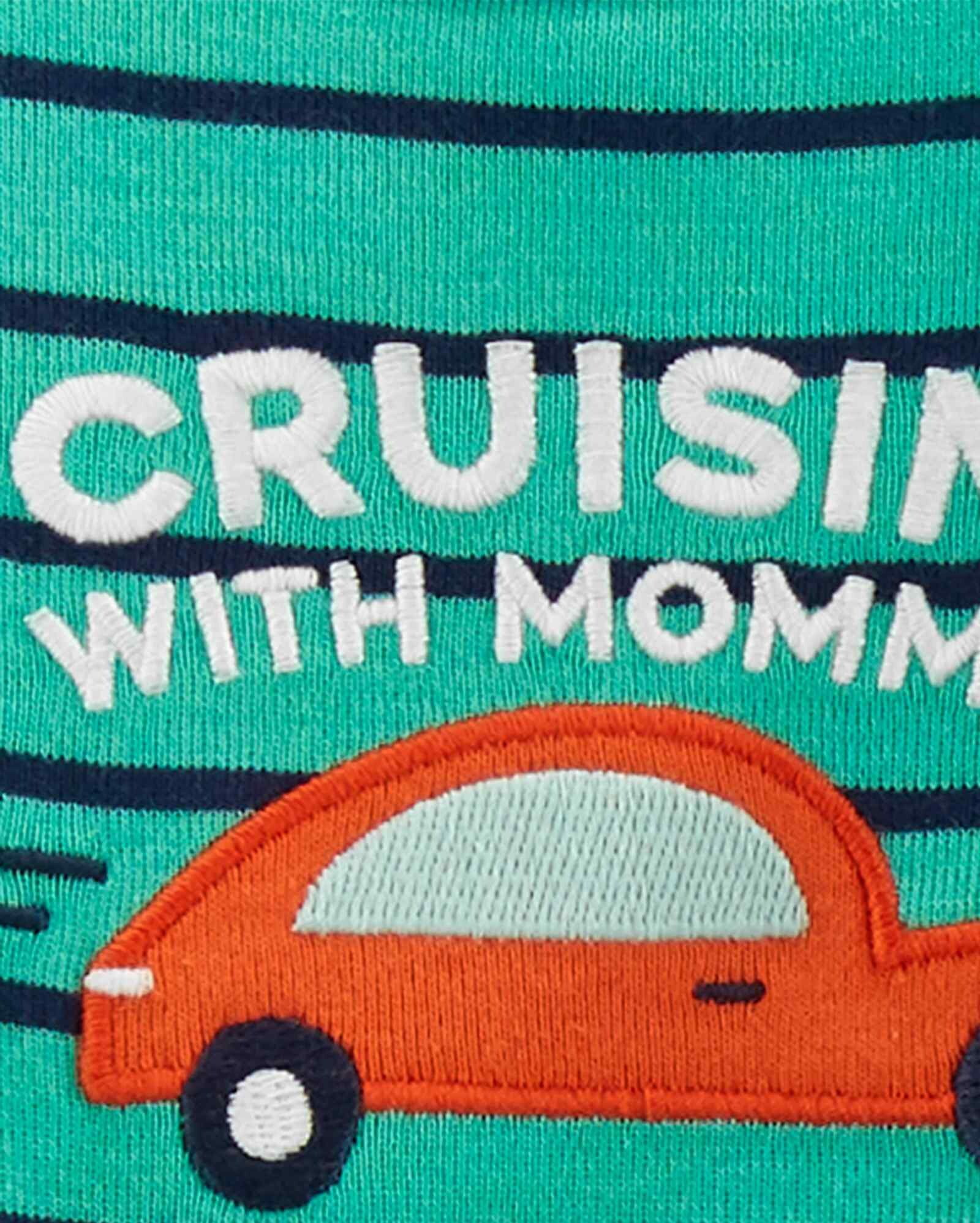 Conjunto Bebê Carter's 3 Peças Carros Azul/Cinza Tam RN a 24 Meses ...