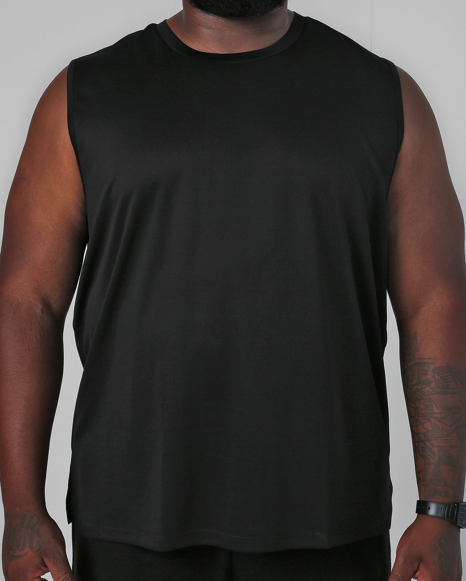 Riachuelo | Regata esportiva plus size masculina preta | BodyWork by ...