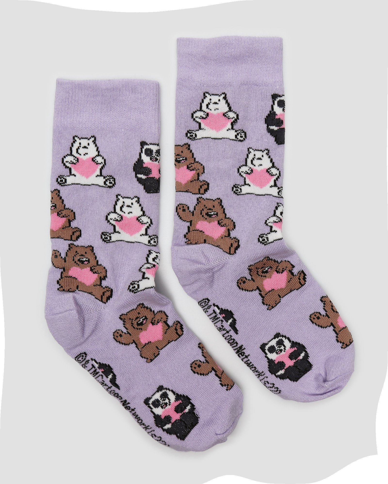 Riachuelo | Meia feminina Urso Sem Curso lilás | Cartoon Network