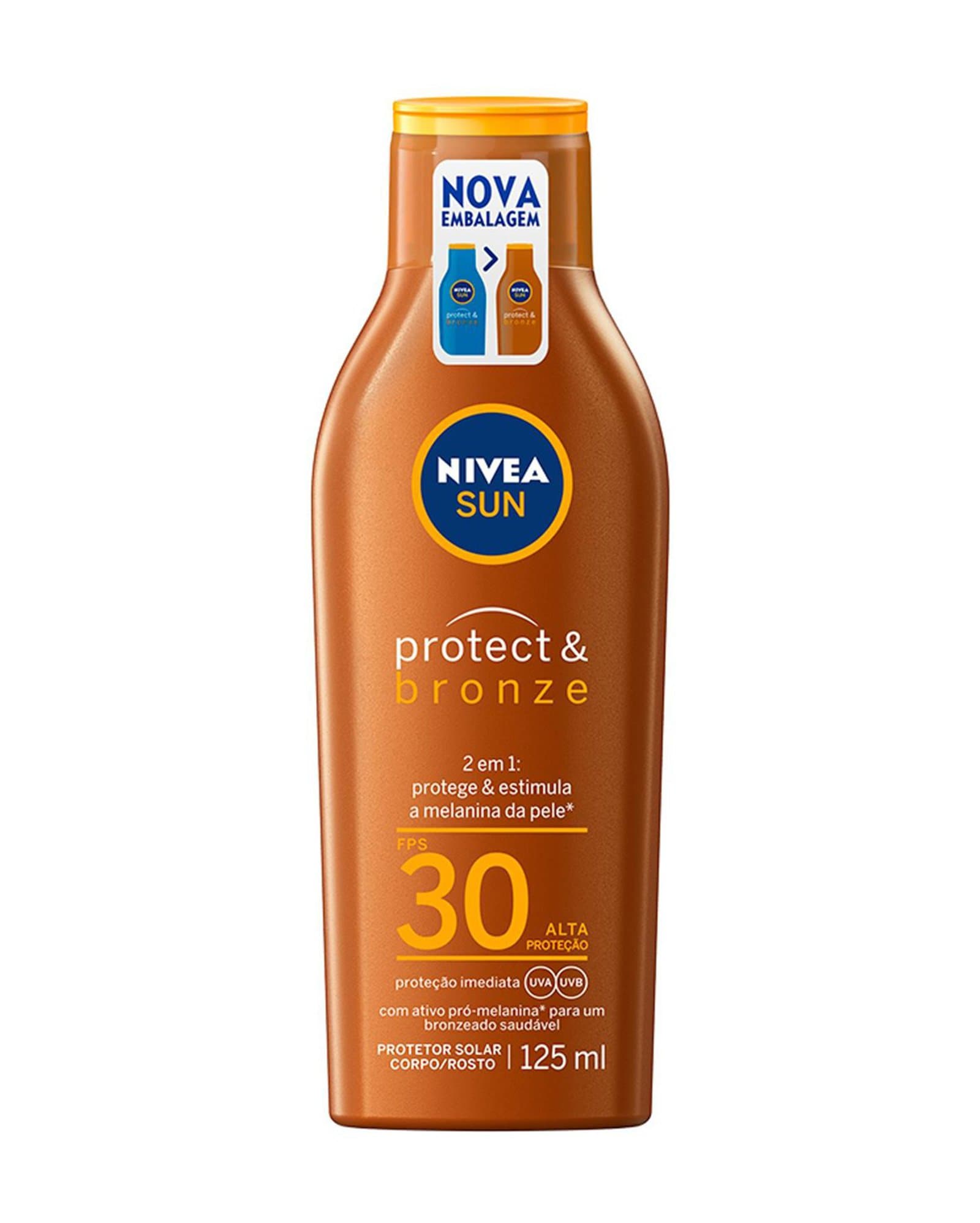 Riachuelo | Bronzeador e protetor solar corporal Protect & Bronze FPS ...