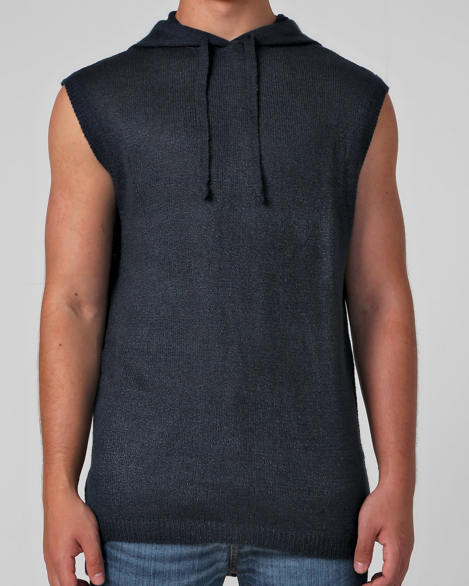 Riachuelo | Regata masculina tricô com capuz azul | Pool by Riachuelo