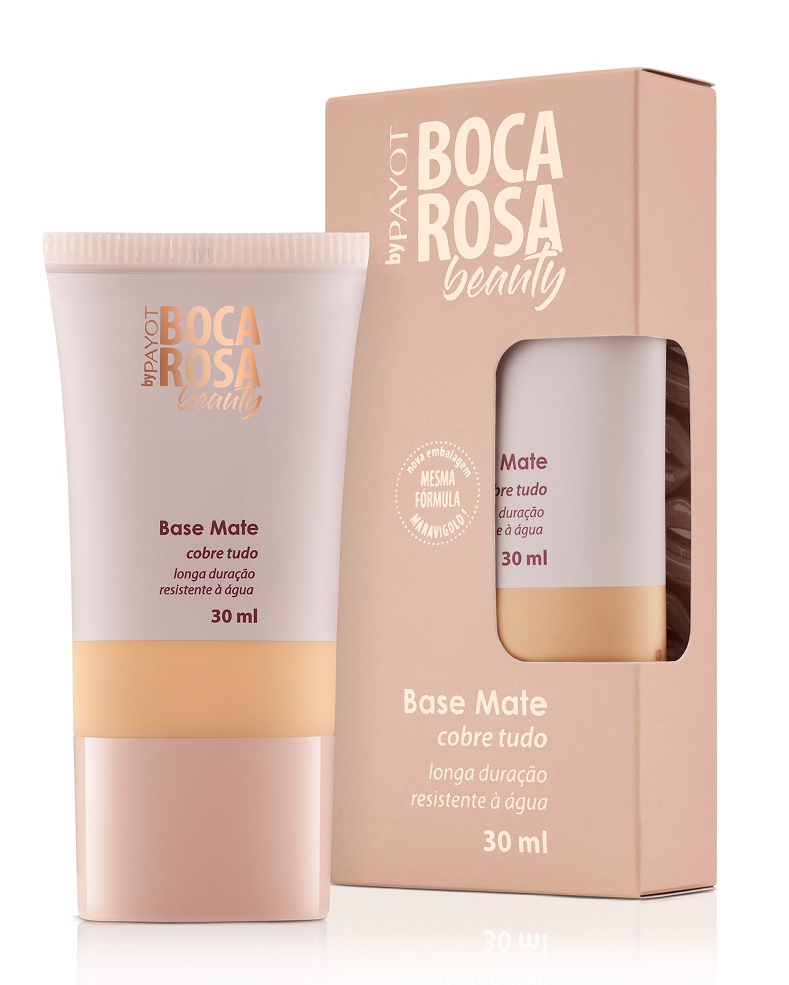 Riachuelo | Base mate 3 Francisca 30ml | Boca Rosa