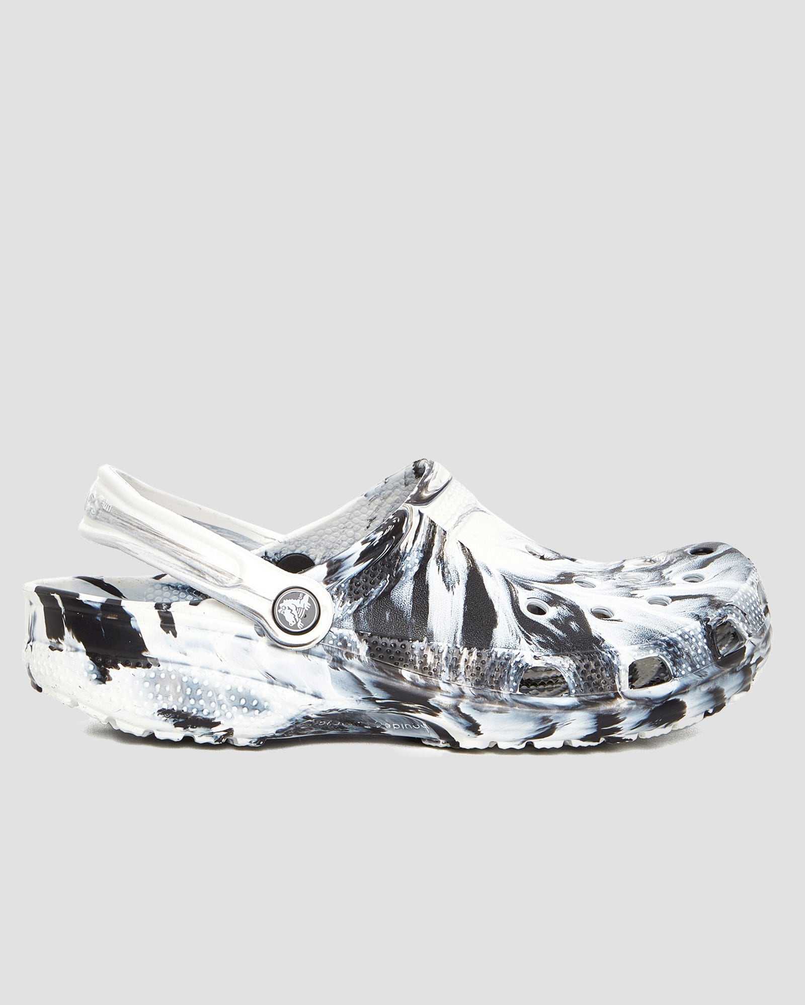 Riachuelo | Sandália Clog Classic Marbled Crocs Preto/Branco