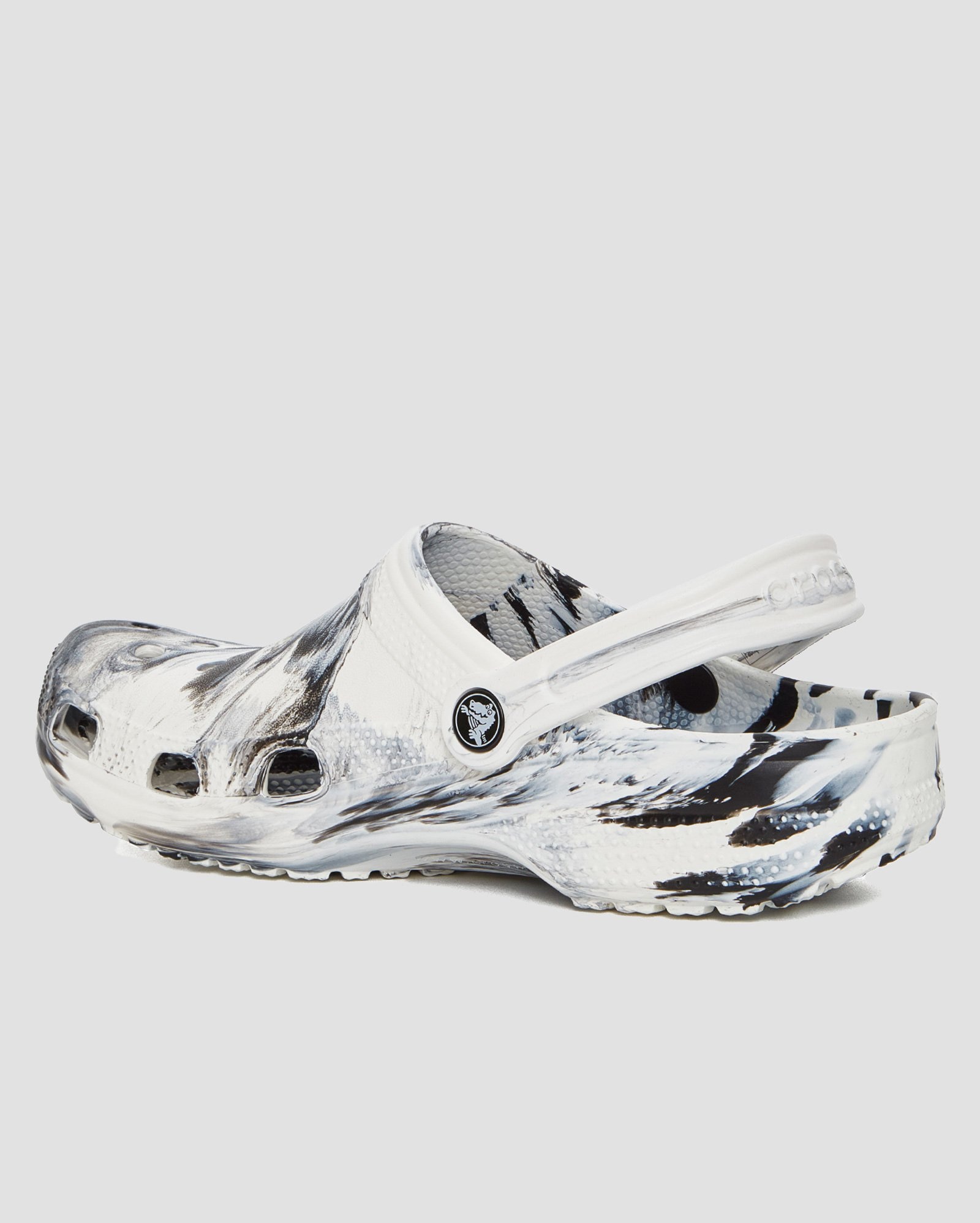 Riachuelo | Sandália Clog Classic Marbled Crocs Preto/Branco