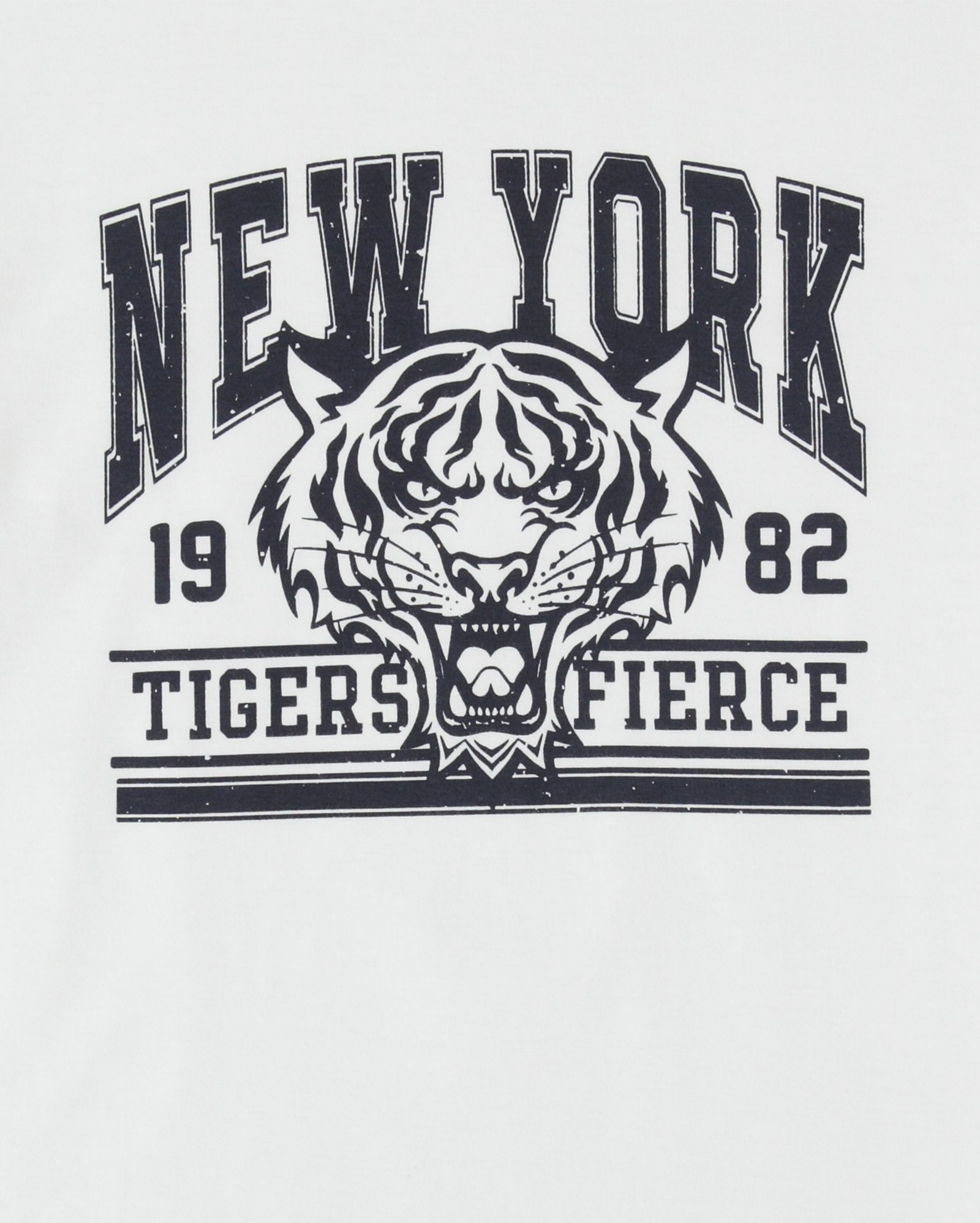 Riachuelo | Camiseta Juvenil New York Tigers Fierce Branco Tam 10 a 16 ...