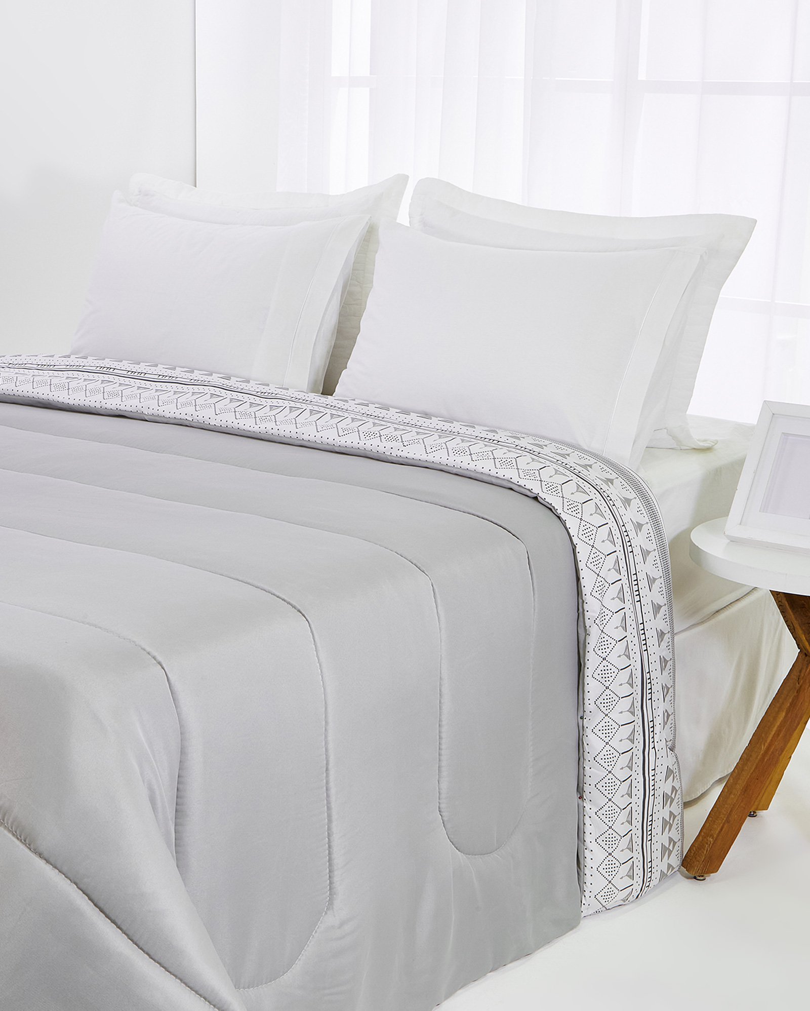 Riachuelo | Edredom Casal Master Dupla Face Cory Multicor Casa Riachuelo