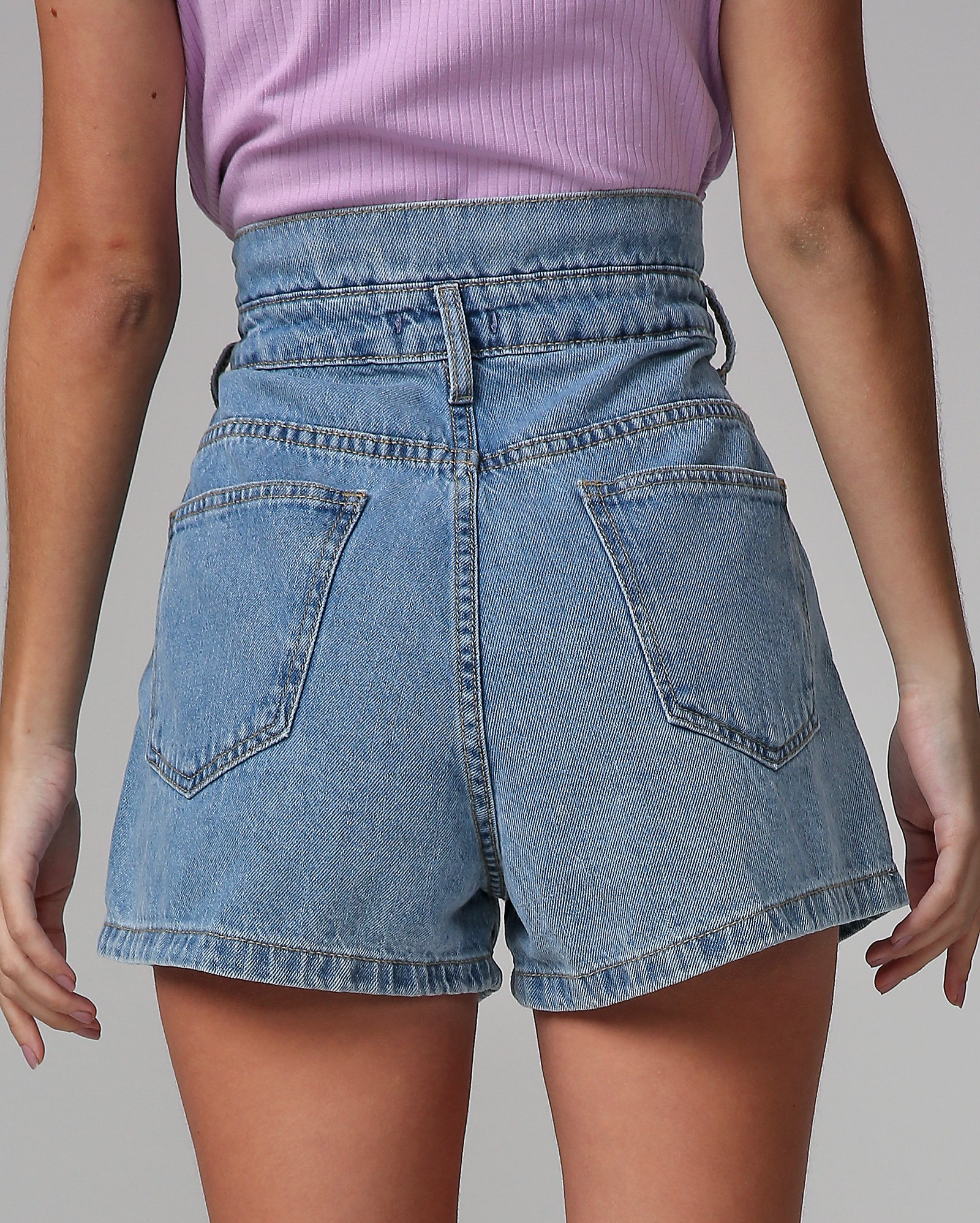 Riachuelo | Short Jeans Juvenil Clochard Denim Claro Tam 10 a 16 Young Connection by Riachuelo