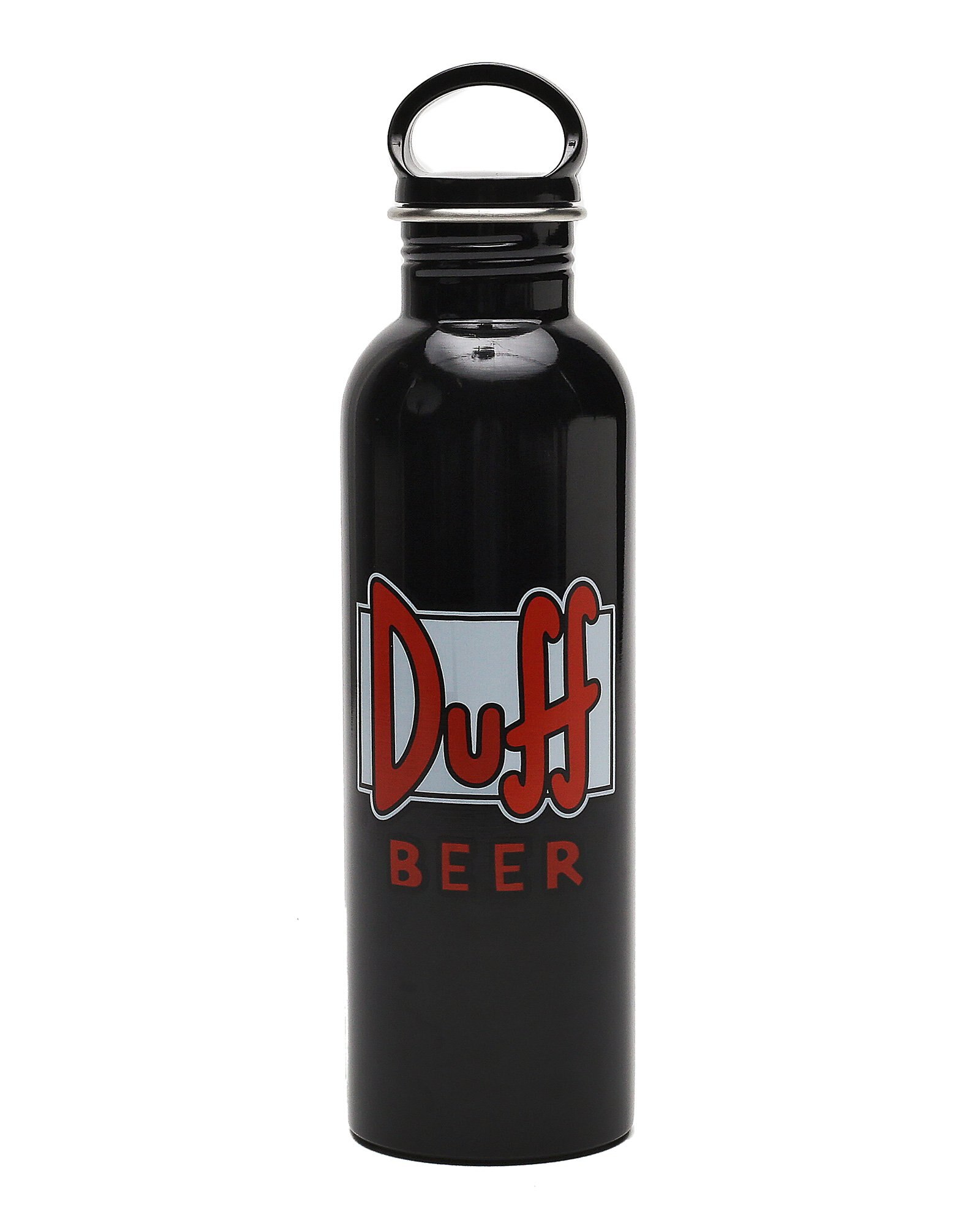 Riachuelo | Garrafa de Metal Squeeze Duff Beer Preto 800ml