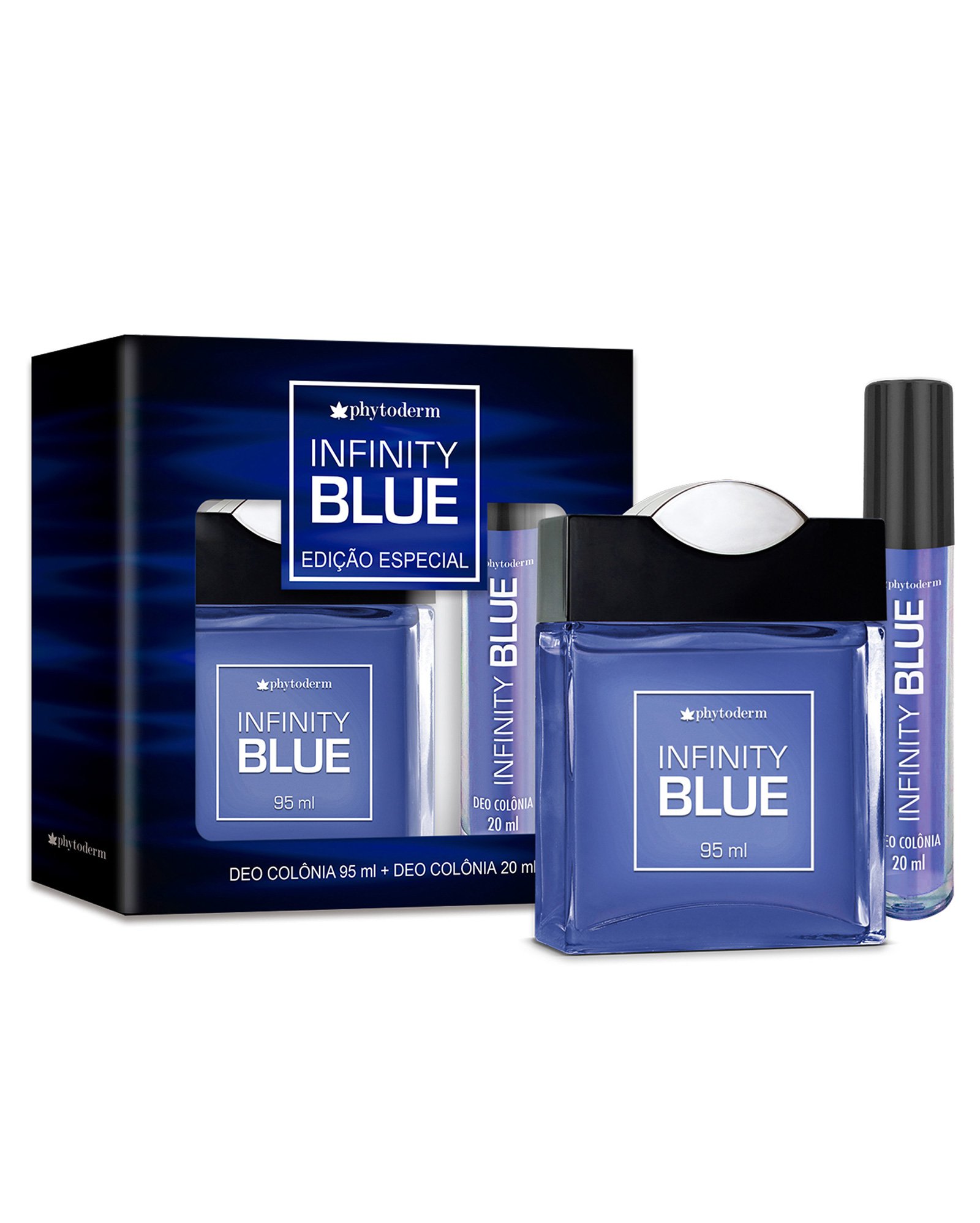 Riachuelo | Kit perfume Infinity Blue masculino deo colônia 95ml ...