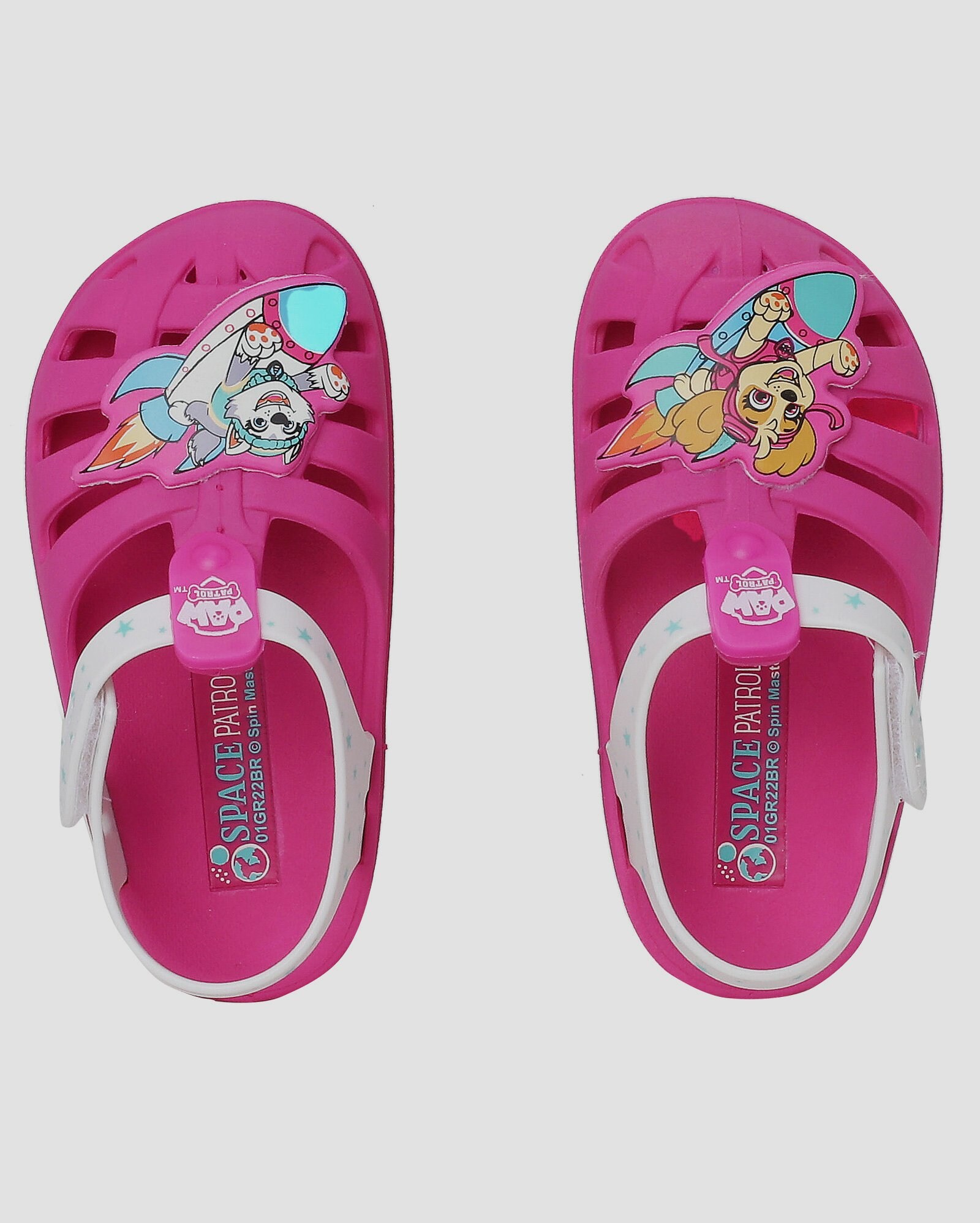 Riachuelo | Sandália Clog Infantil Patrulha Canina Grendene Rosa Pink