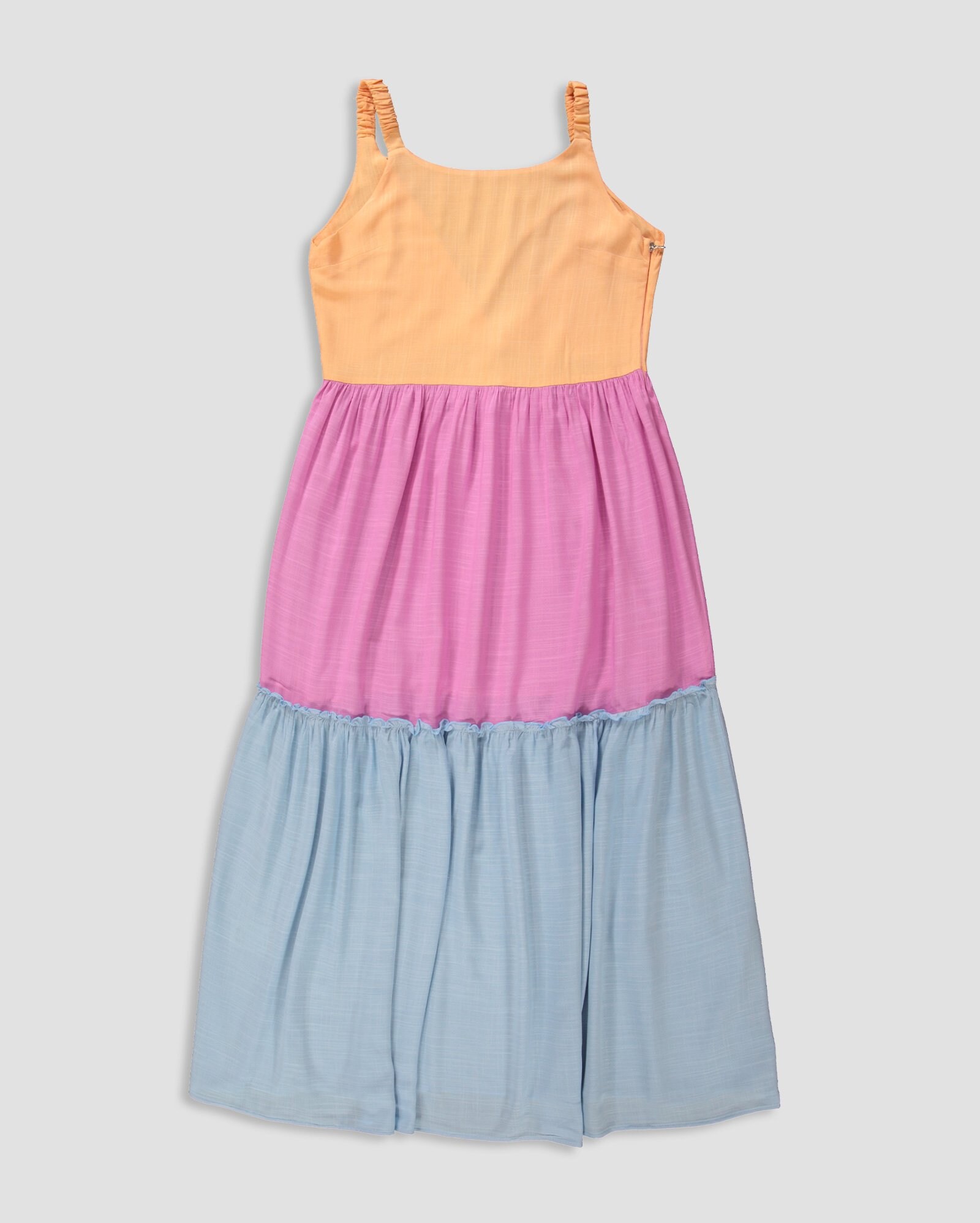 Riachuelo | Vestido Longo Juvenil Maria Tricolor Tam 10 a 16 Young ...