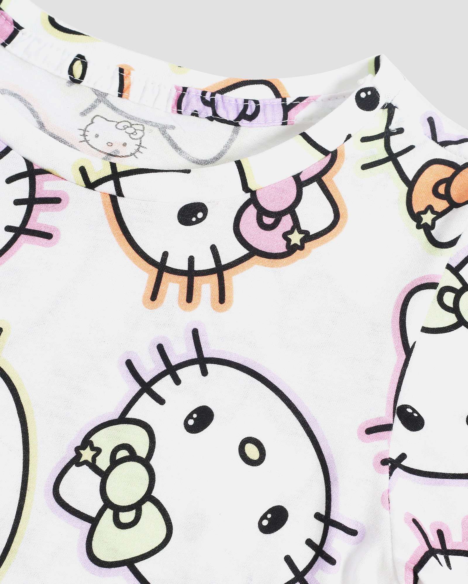 Riachuelo Camiseta Infantil Hello Kitty Branca Sanrio