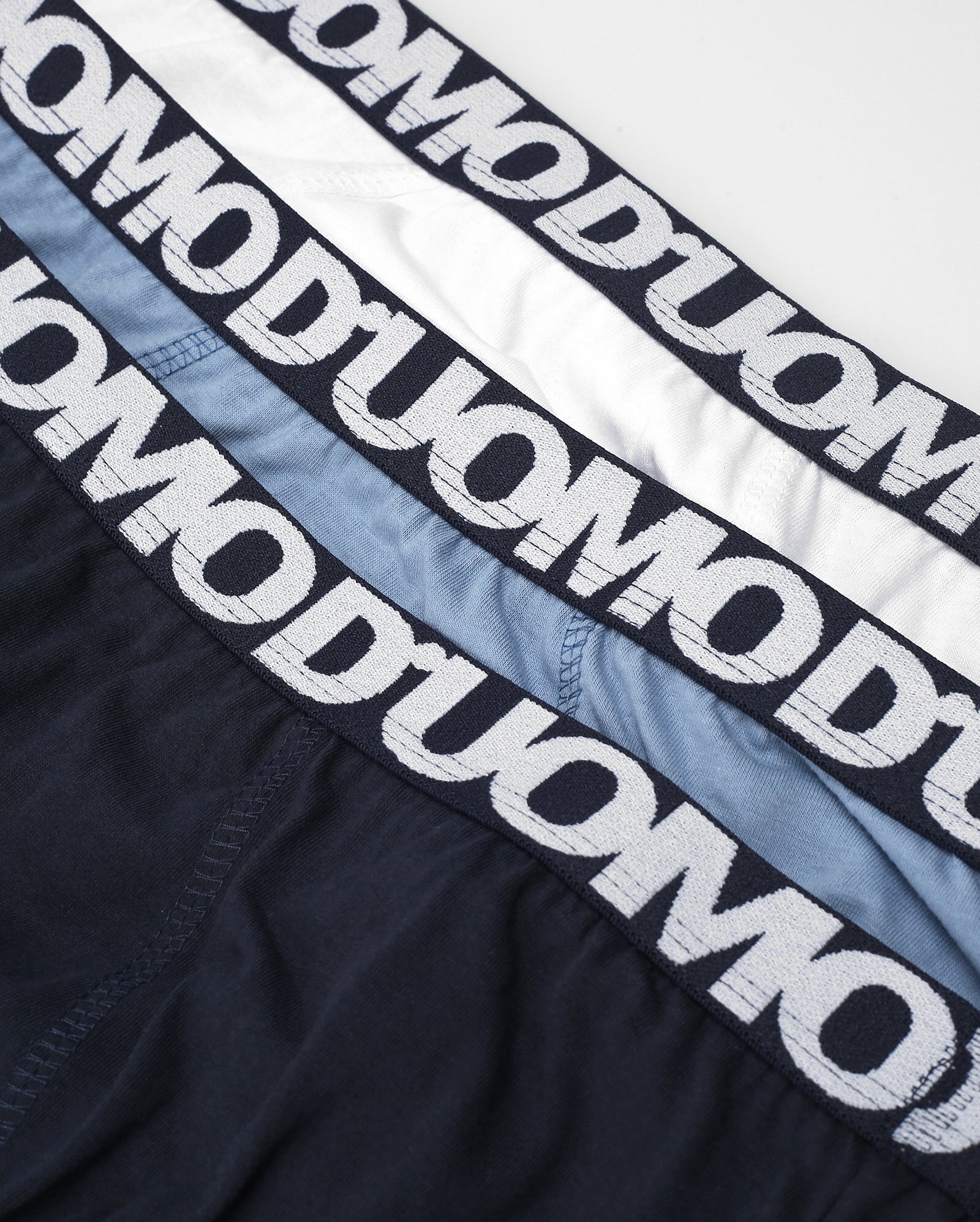 Riachuelo | Kit cueca slip 3 peças azul | Duomo