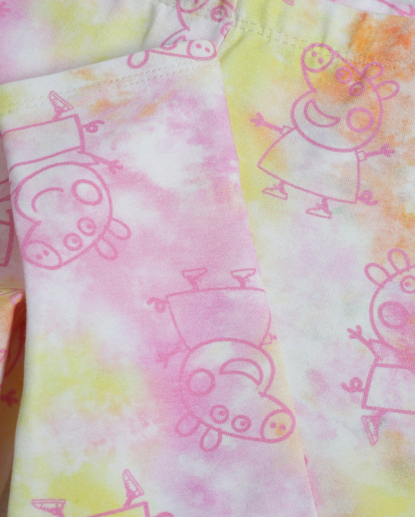 Riachuelo | Calça legging infantil Peppa Pig tie dye branca | Discovery ...