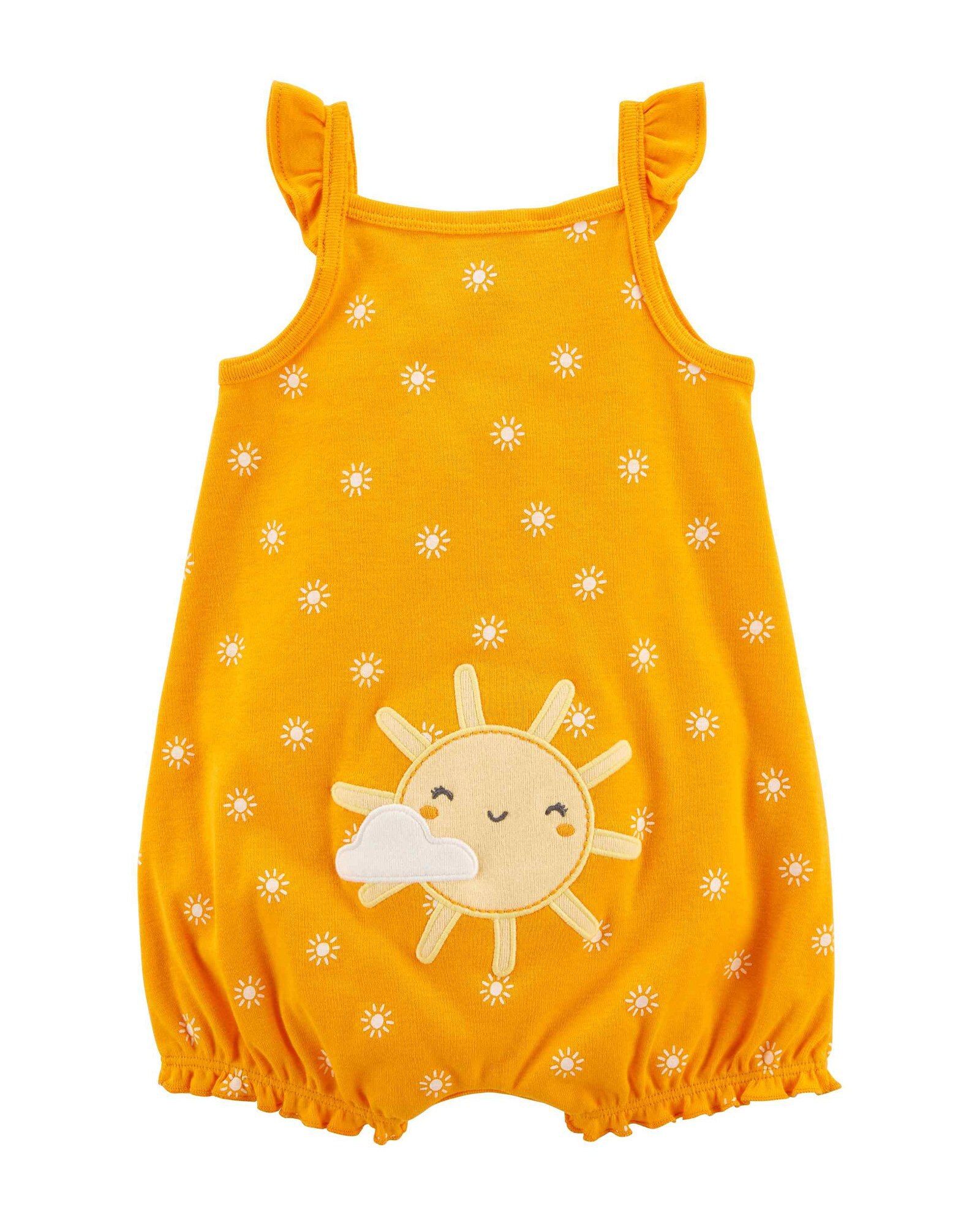 Riachuelo | Macaquinho bebê sol amarelo | Carter's