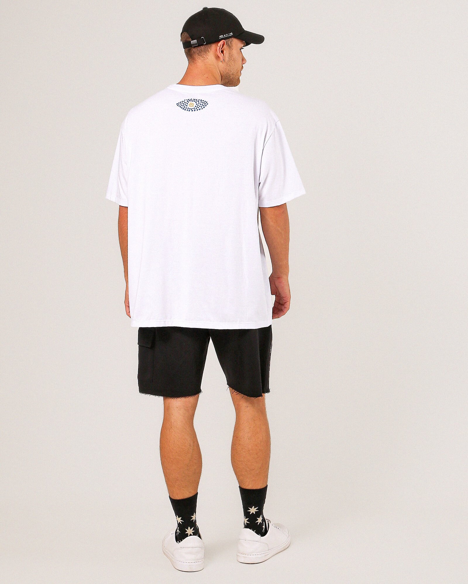 Riachuelo | Camiseta masculina rascunhos branca | Riachuelo + Incerti