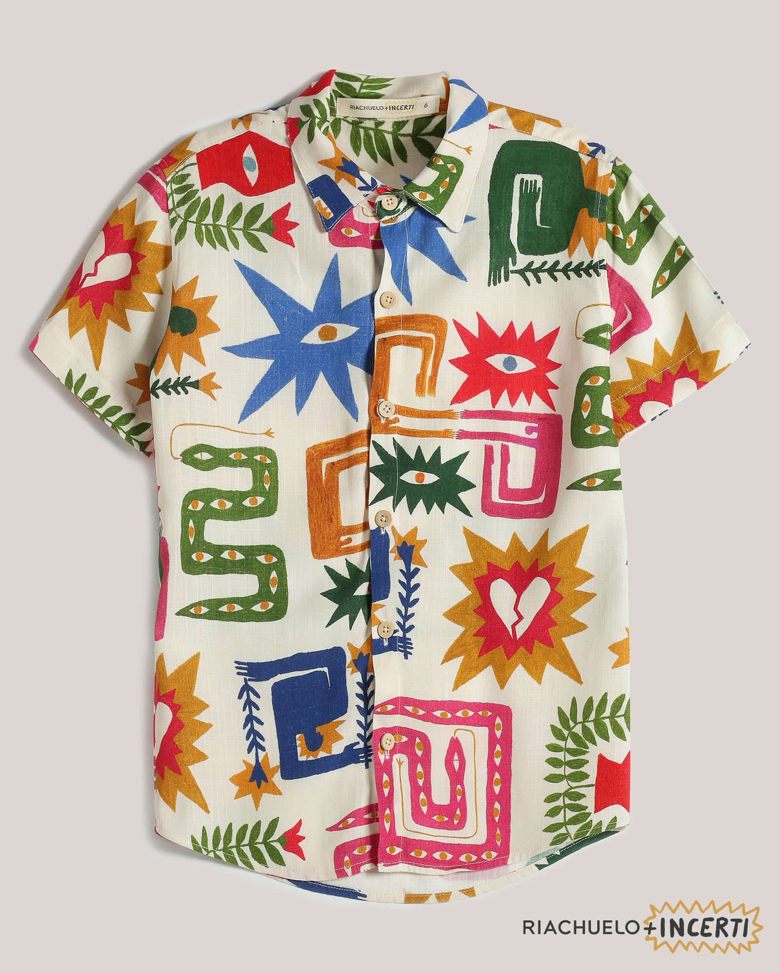 Riachuelo | Camisa infantil energia boa off white | Riachuelo + Incerti