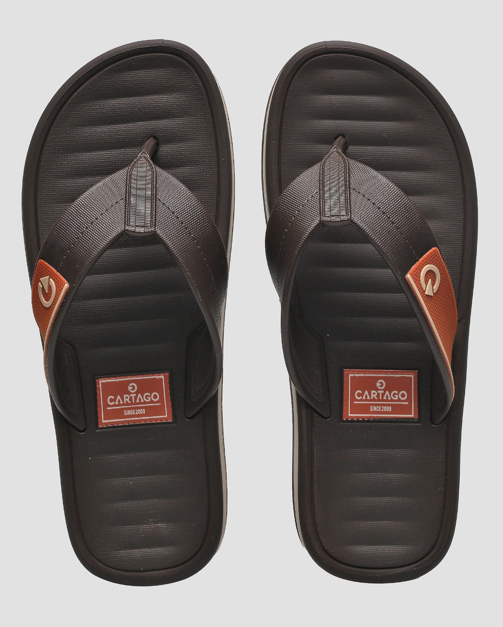 Riachuelo | Chinelo tiras paris marrom | Cartago