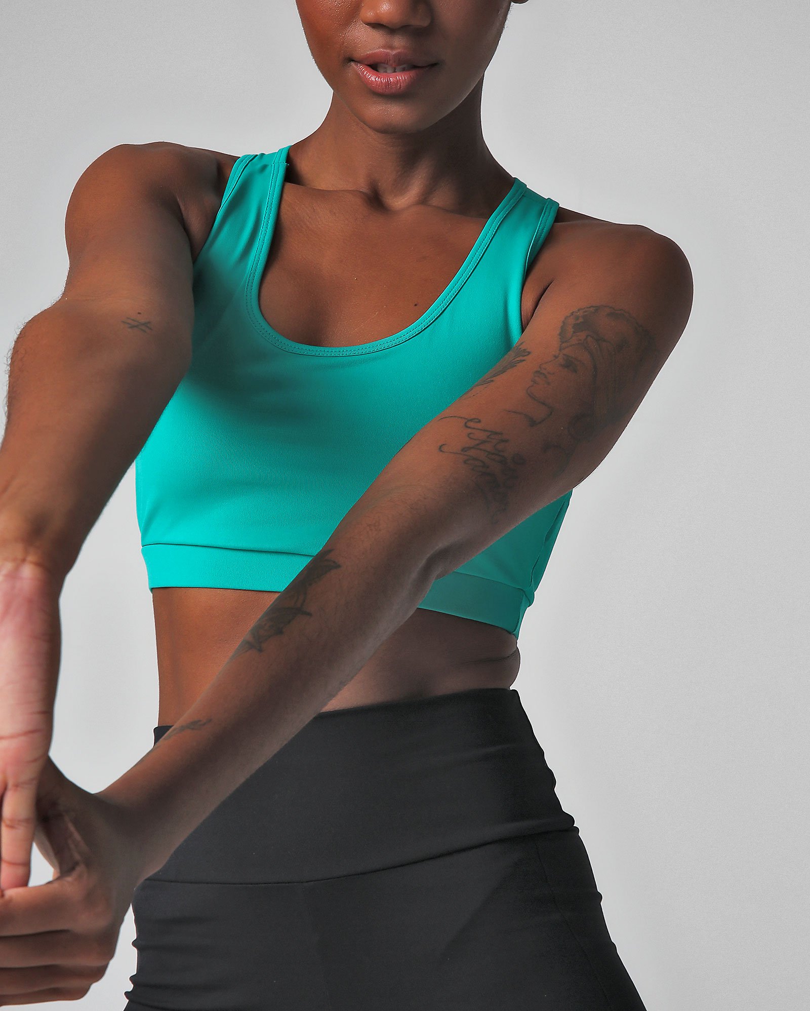 Riachuelo | Top esportivo nadador verde | BodyWork by Riachuelo