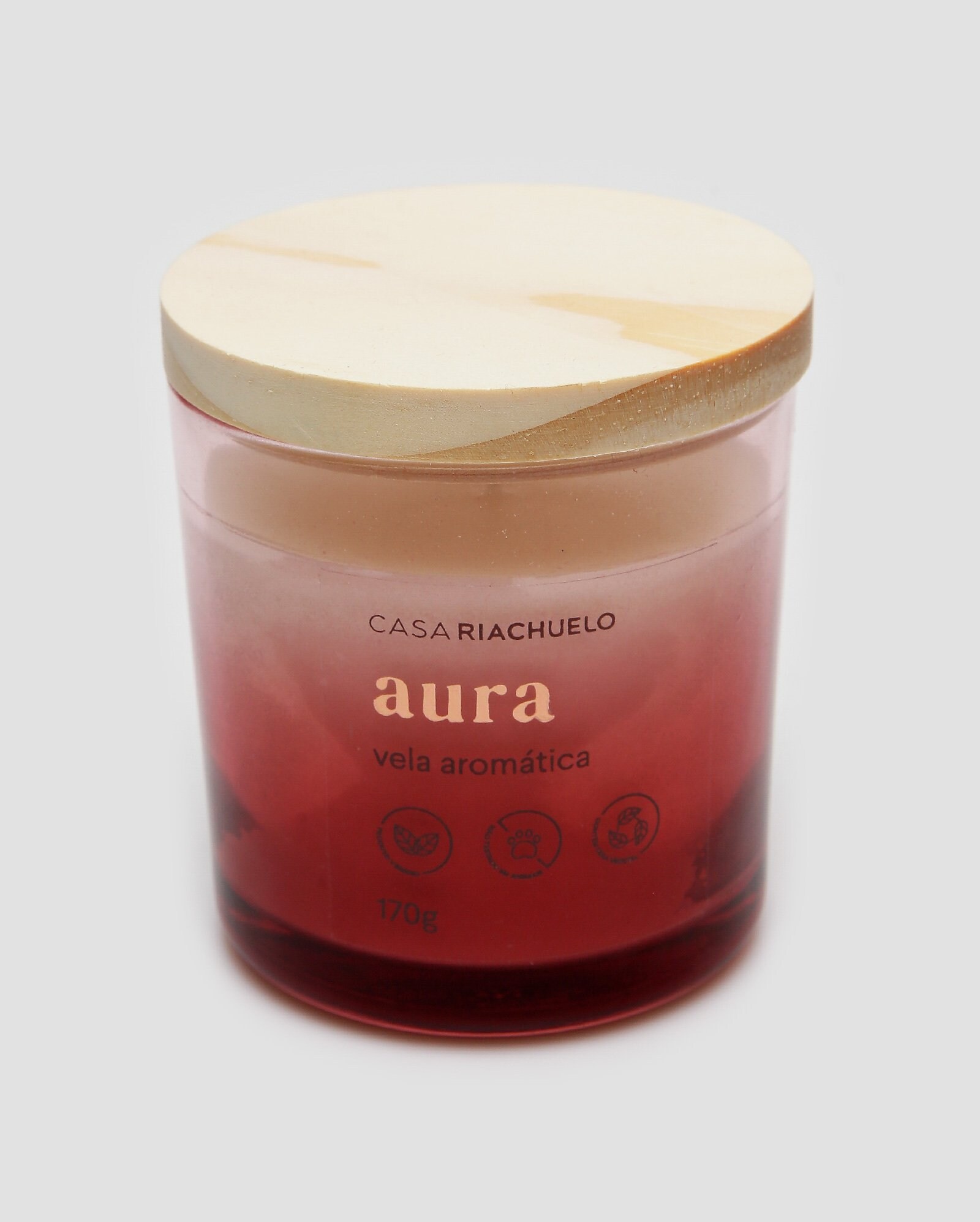 Riachuelo | Vela aromática aura 170g | Casa Riachuelo