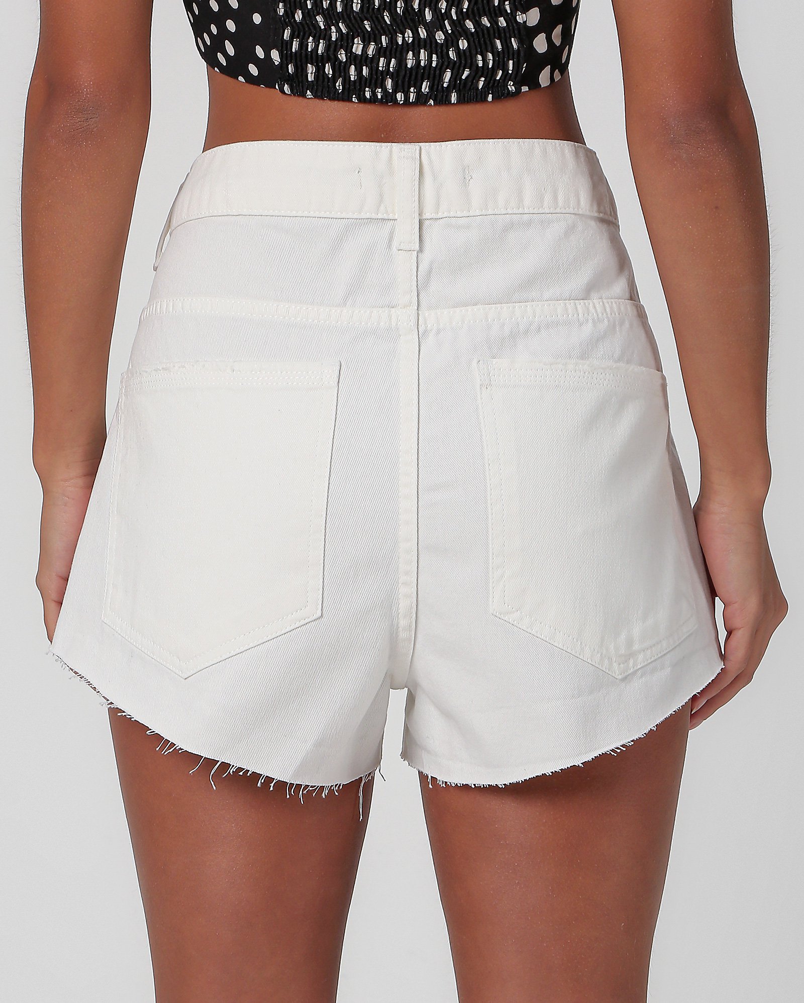 Riachuelo | Short jeans color feminino boyfriend off-white