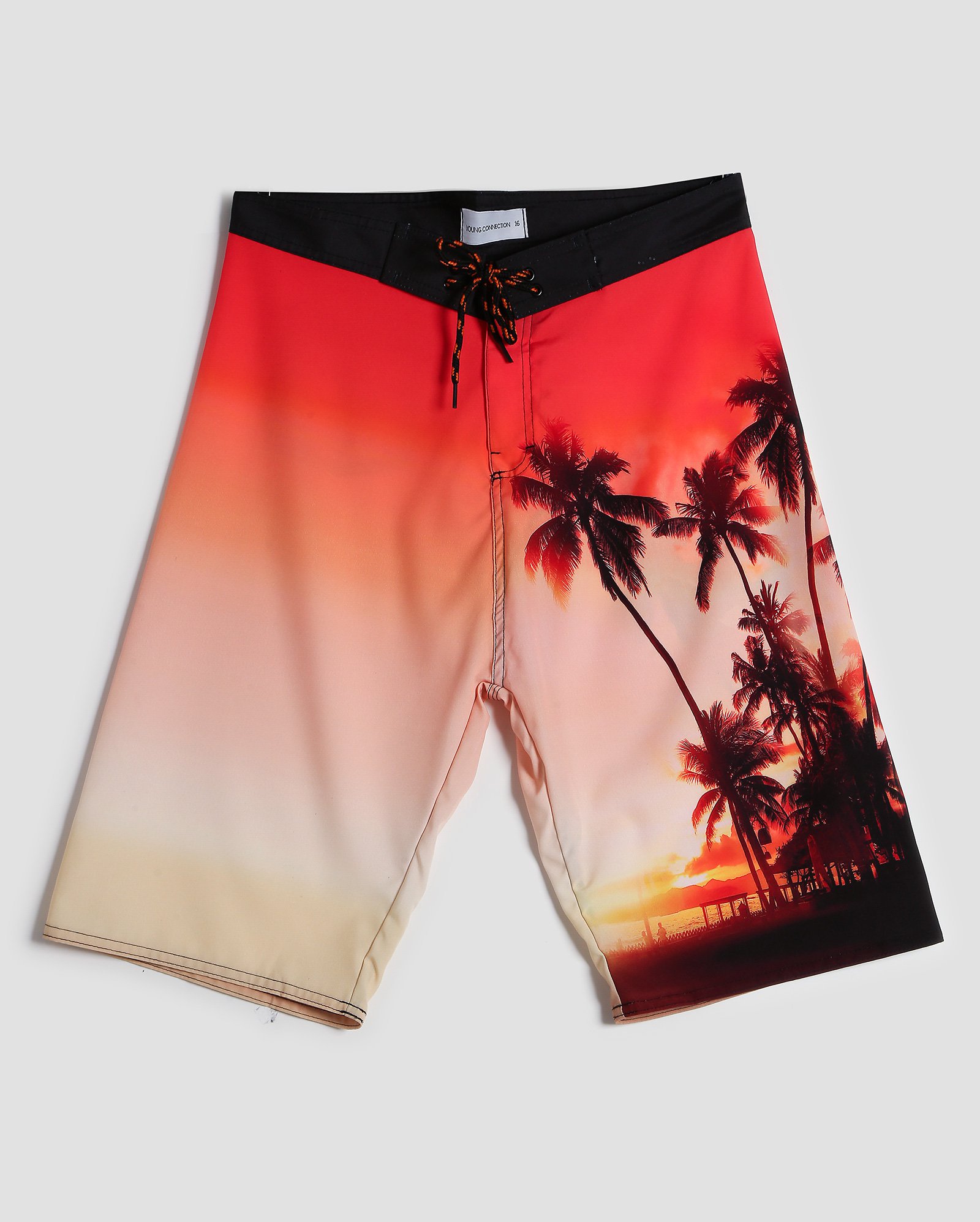 Riachuelo | Bermuda surf juvenil pôr do sol laranja | Y C by Riachuelo