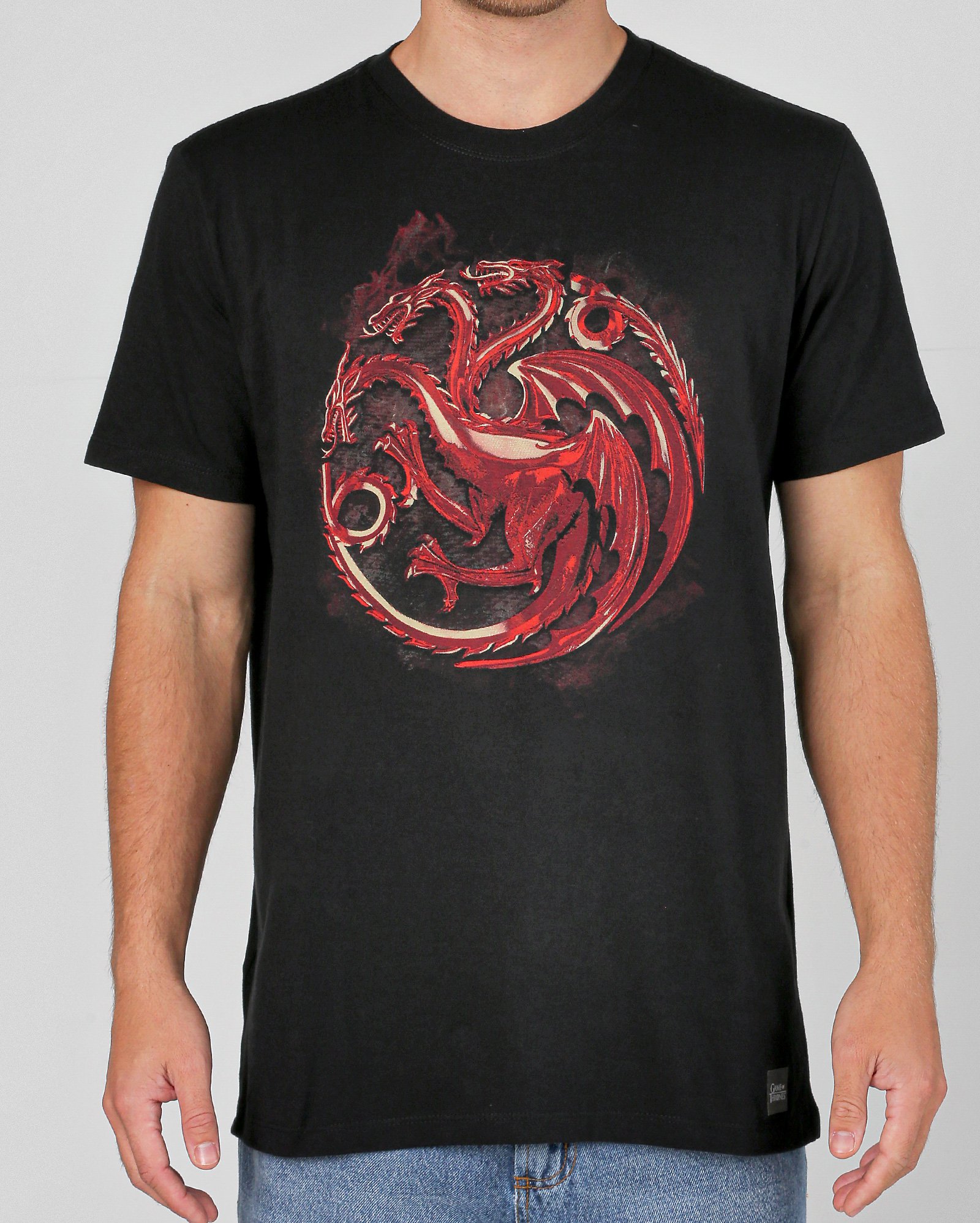 Riachuelo | Camiseta Targaryen Game of Thrones preta | HBO