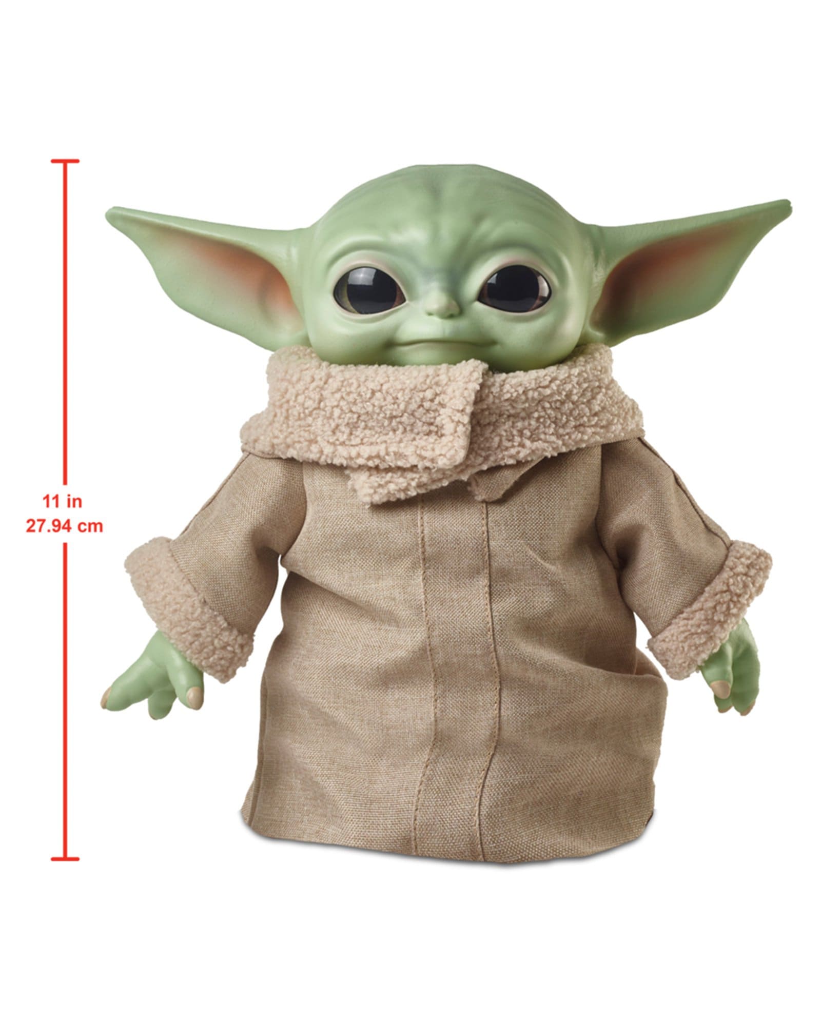 Boneco de pelúcia Baby Yoda verde | Star Wars | FANLAB Oficial