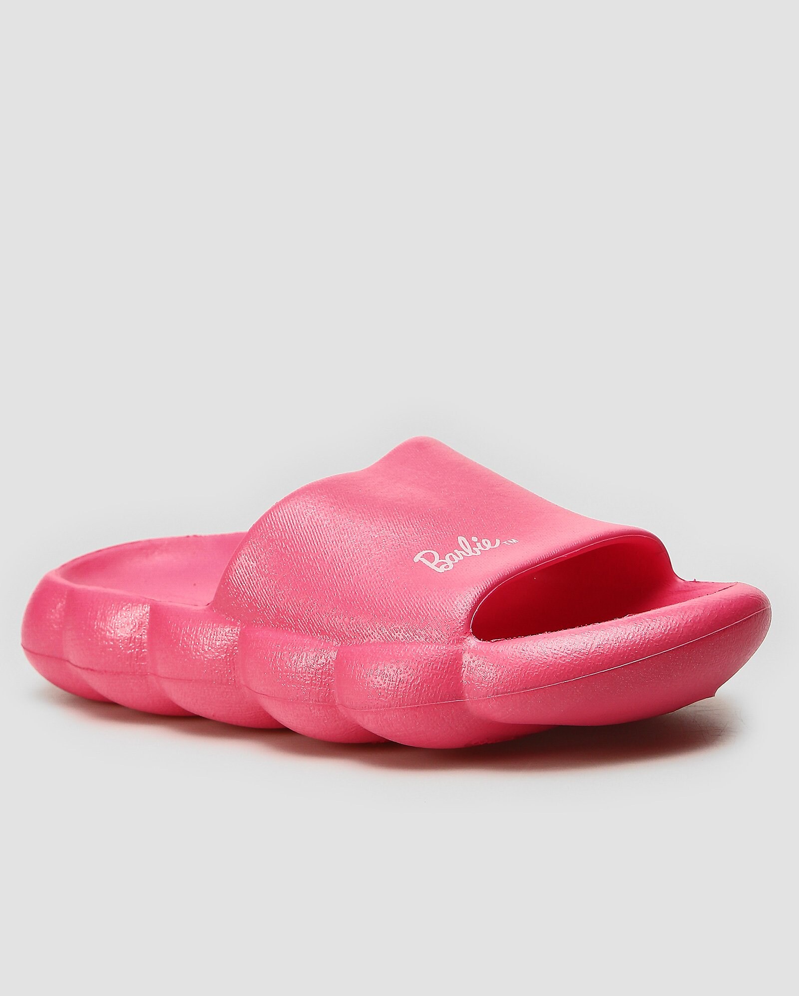 Riachuelo | Chinelo infantil slide nuvem Barbie rosa | Grendene