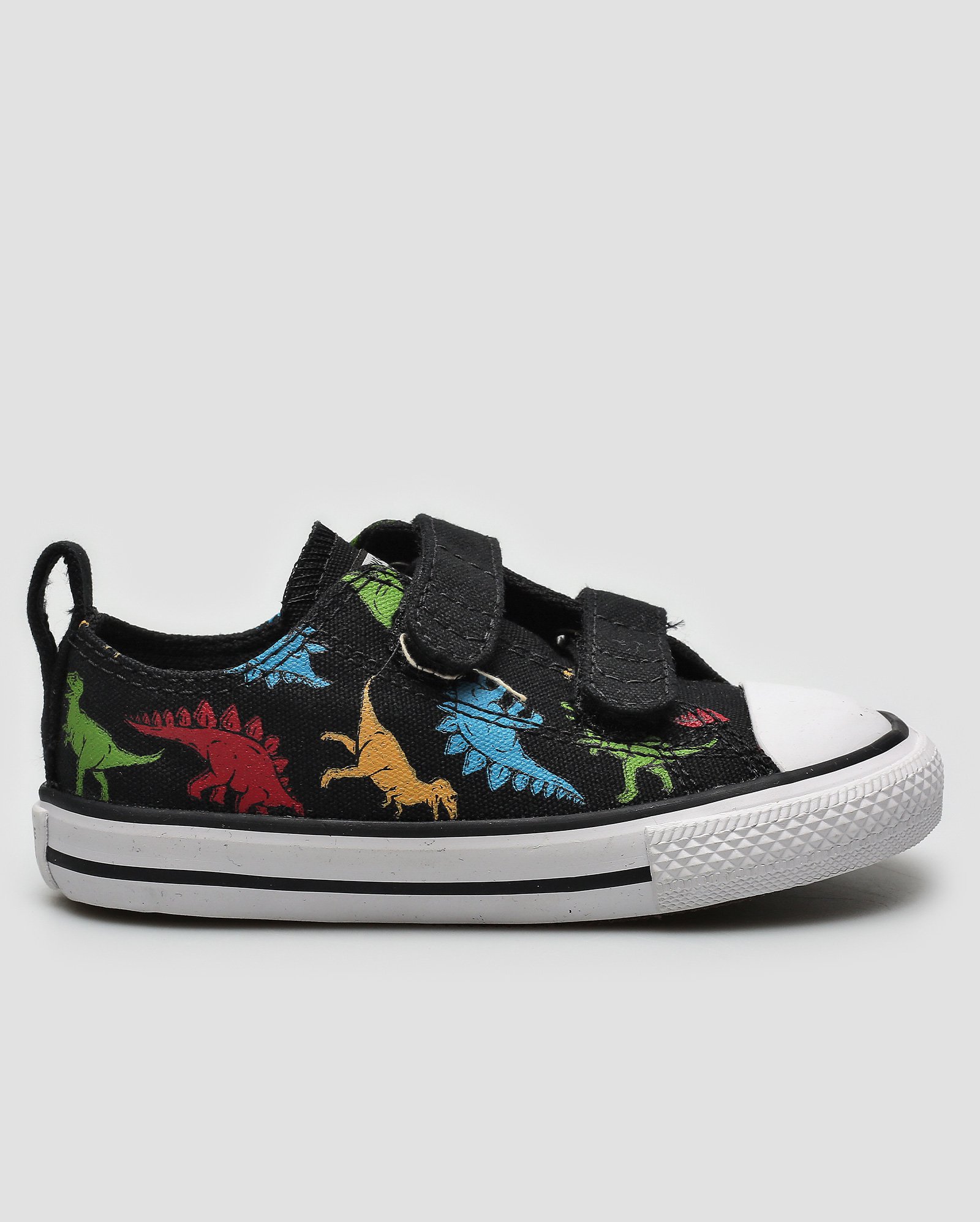 Riachuelo | Tênis infantil chuck taylor dinossauros preto | Converse ...