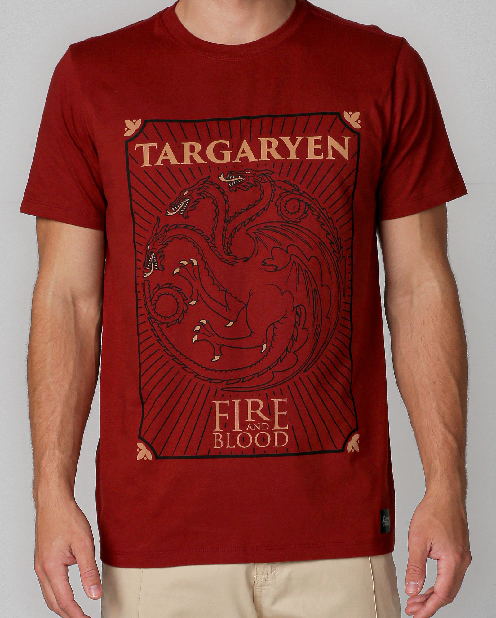 Riachuelo | Camiseta Targaryen House of the Dragon marrom | HBO