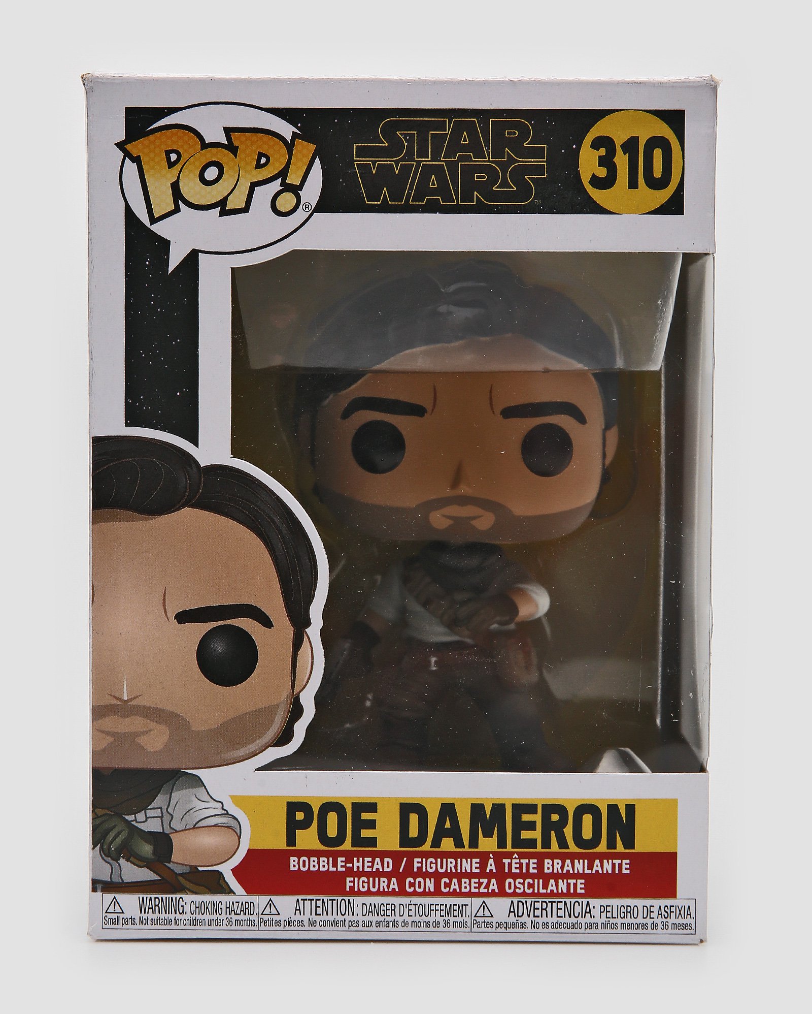Riachuelo | Funko Pop Poe Dameron Star Wars 310 marrom