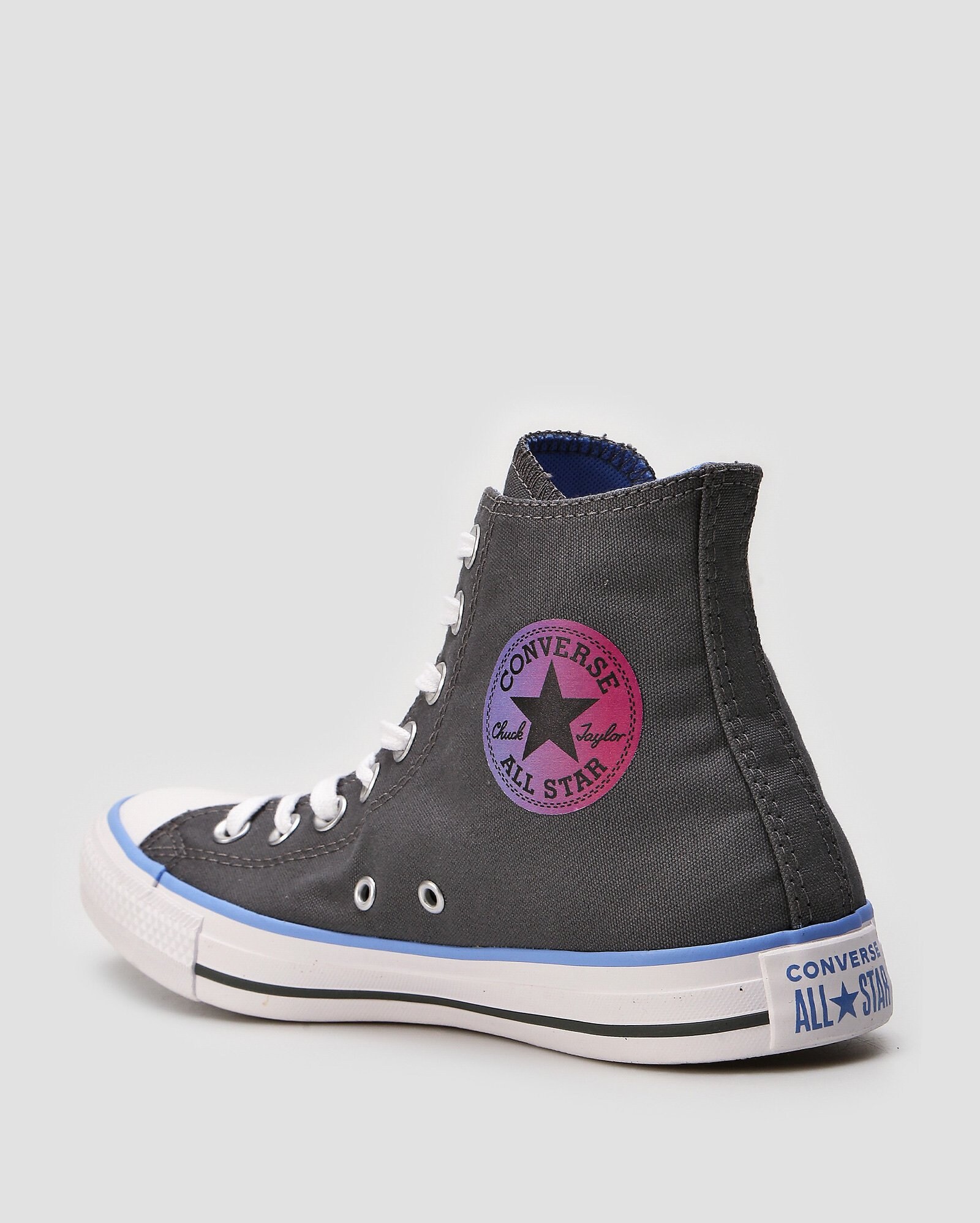 Riachuelo | Tênis Chuck Taylor cano alto rosa - Cinza | Converse All Star