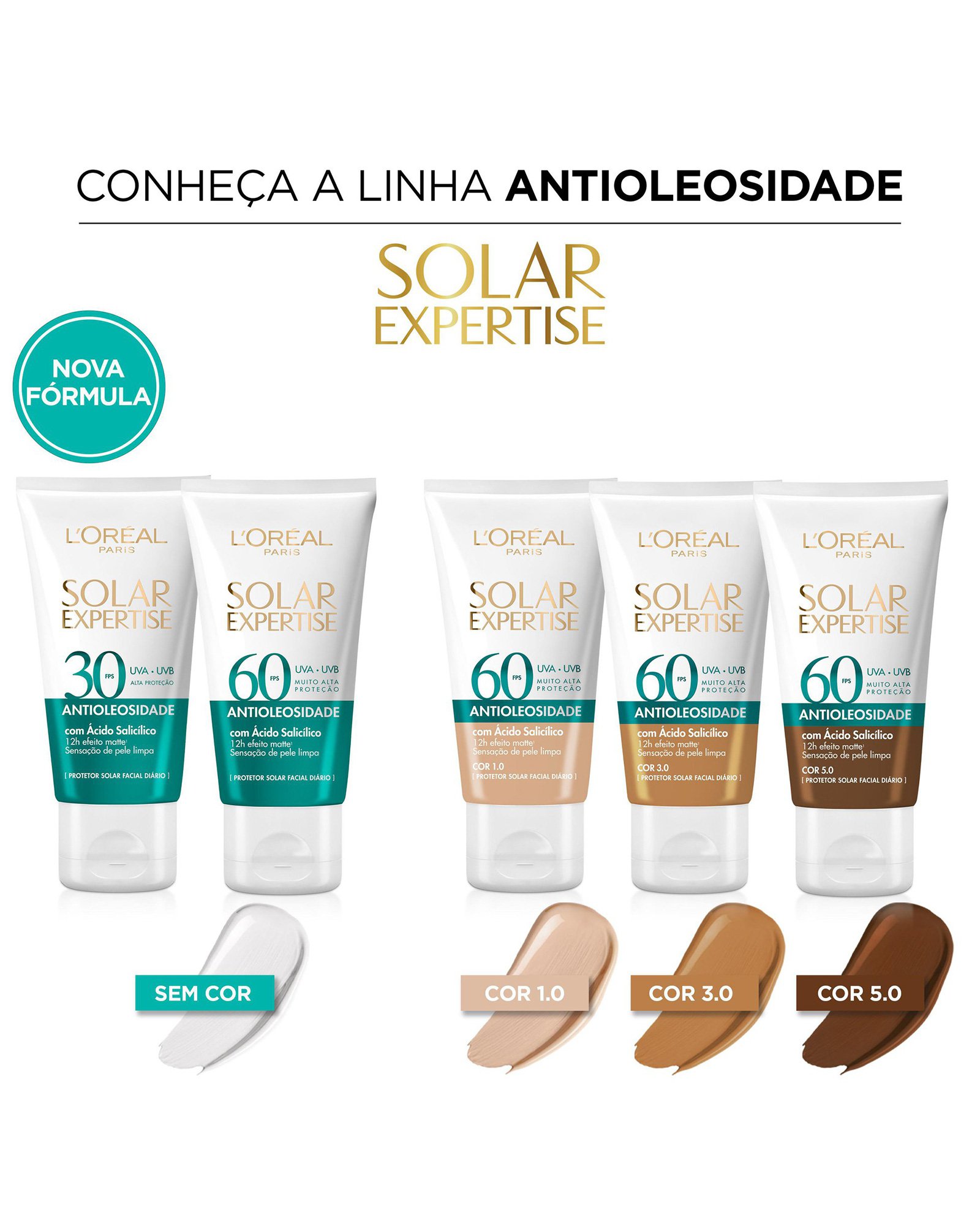 Riachuelo | Protetor solar facial Solar Expertise antioleosidade FPS30 ...