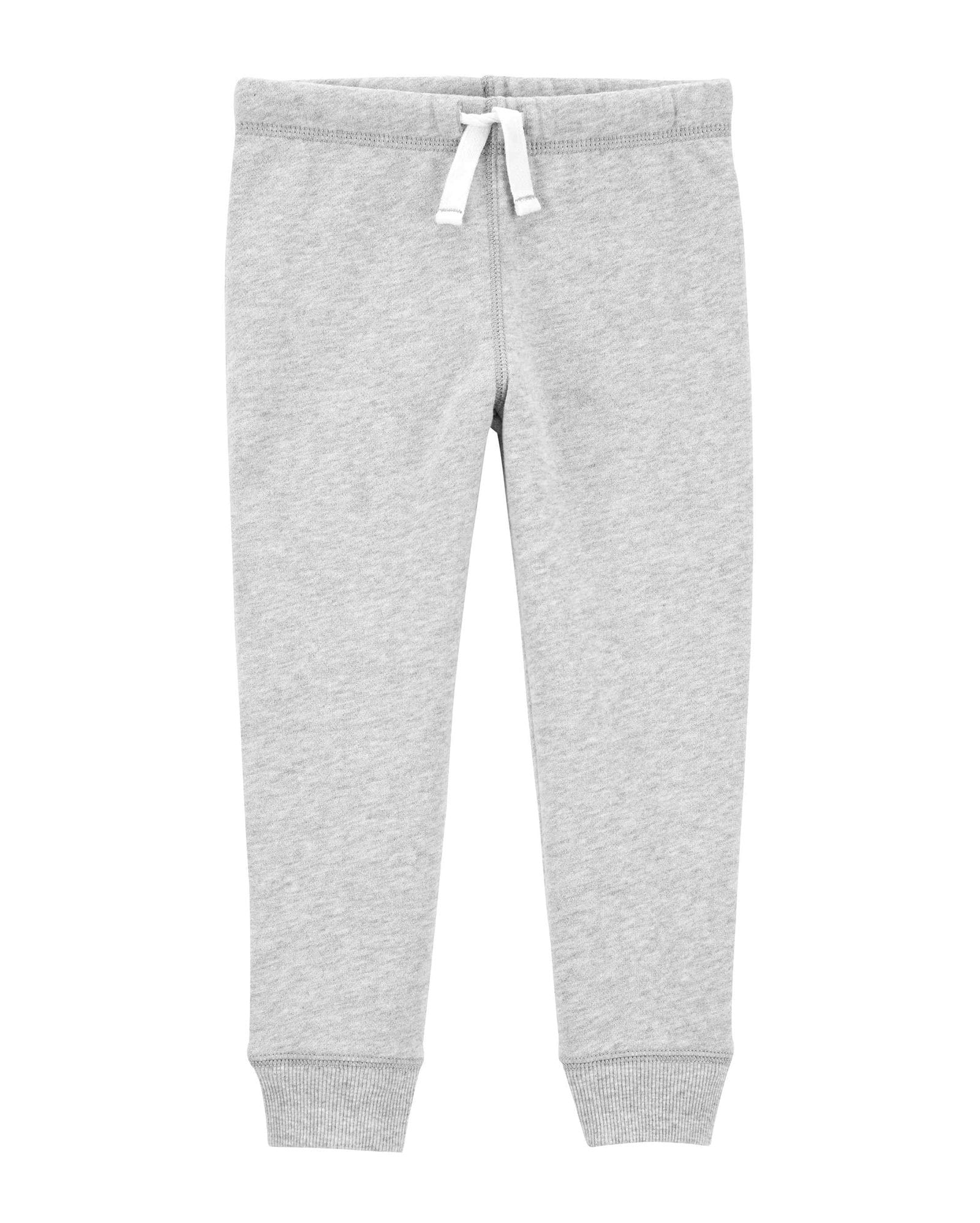 Calça de moletom bebê jogger cinza | Carter's | Carter's Oficial