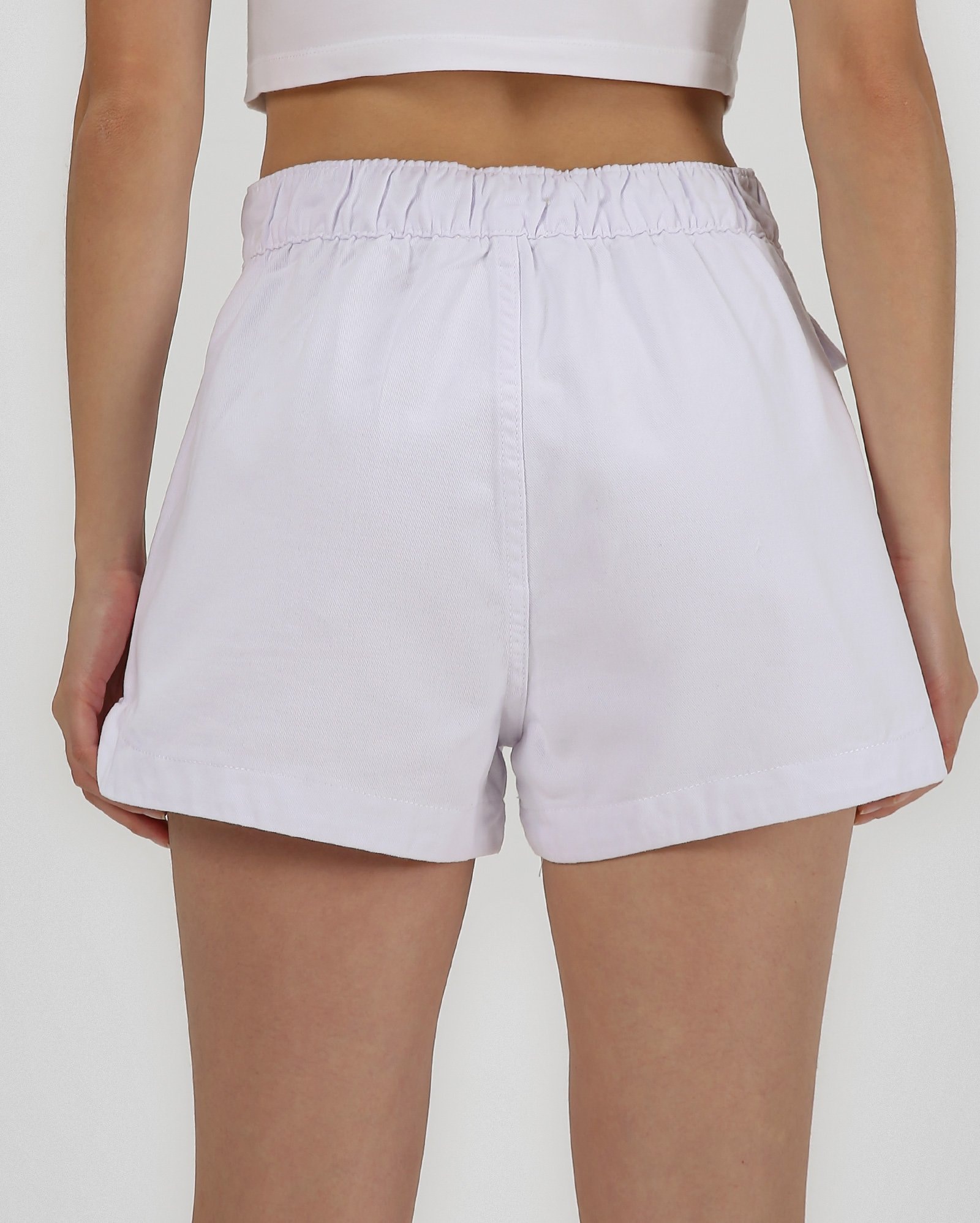Riachuelo | Short jeans color juvenil cargo branco | Y C by Riachuelo