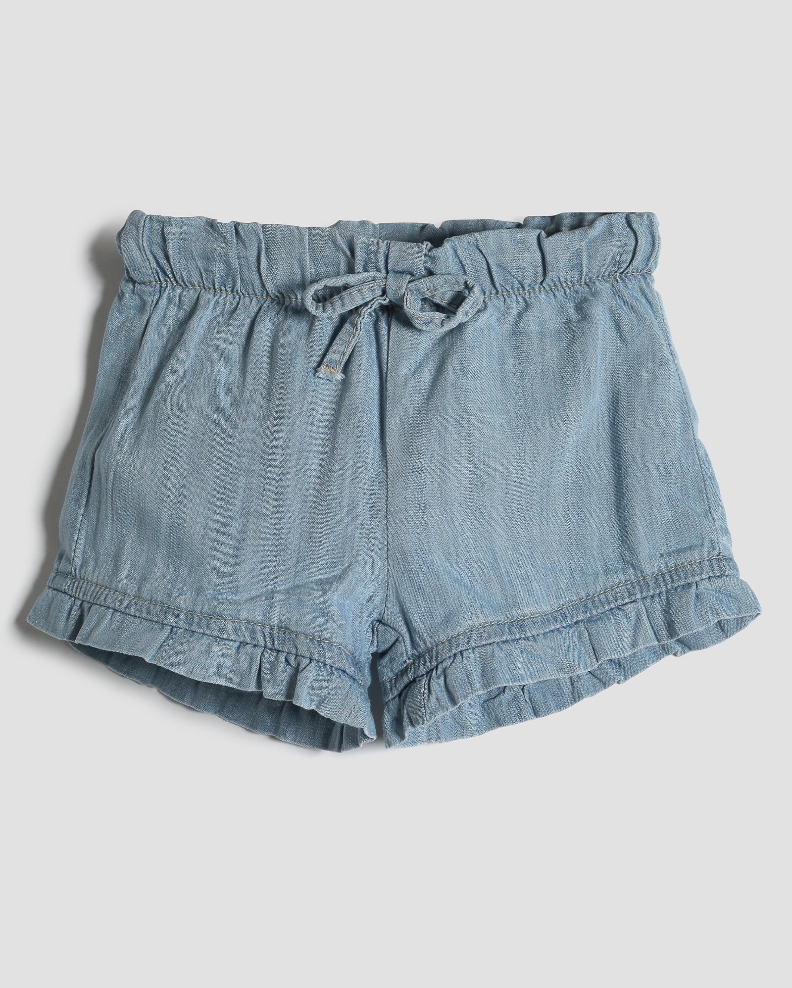Riachuelo | Short jeans bebê com elástico denim claro | Baby Way by ...