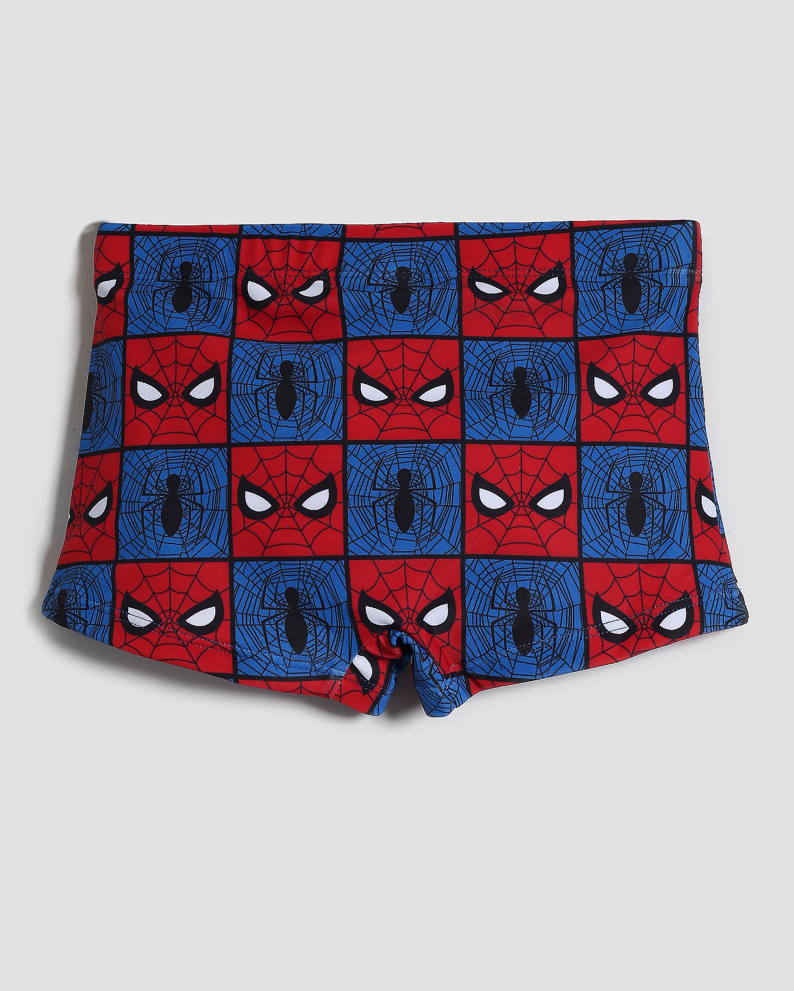 Riachuelo | Sunga infantil quadriculada Homem-Aranha vermelha | Marvel