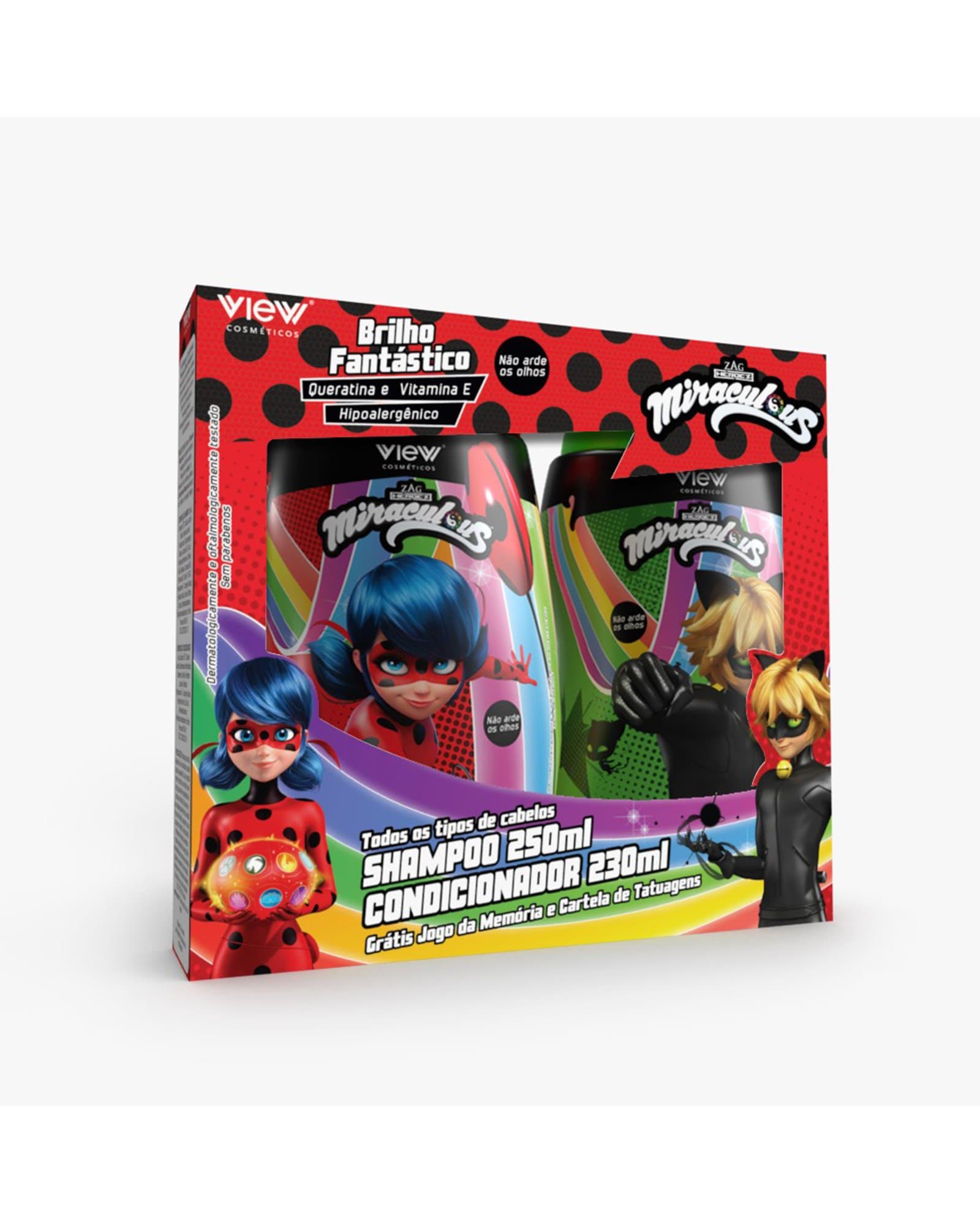 Riachuelo | Kit Miraculous brilho fantástico | View Cosméticos