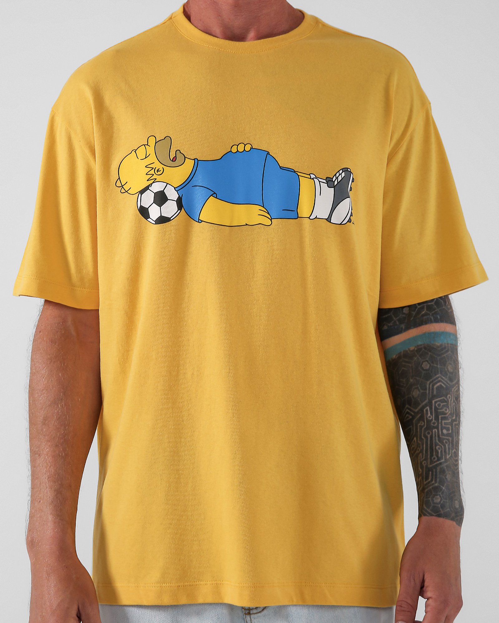 Riachuelo | Camiseta masculina Homer Simpson amarela | Fox The Simpsons